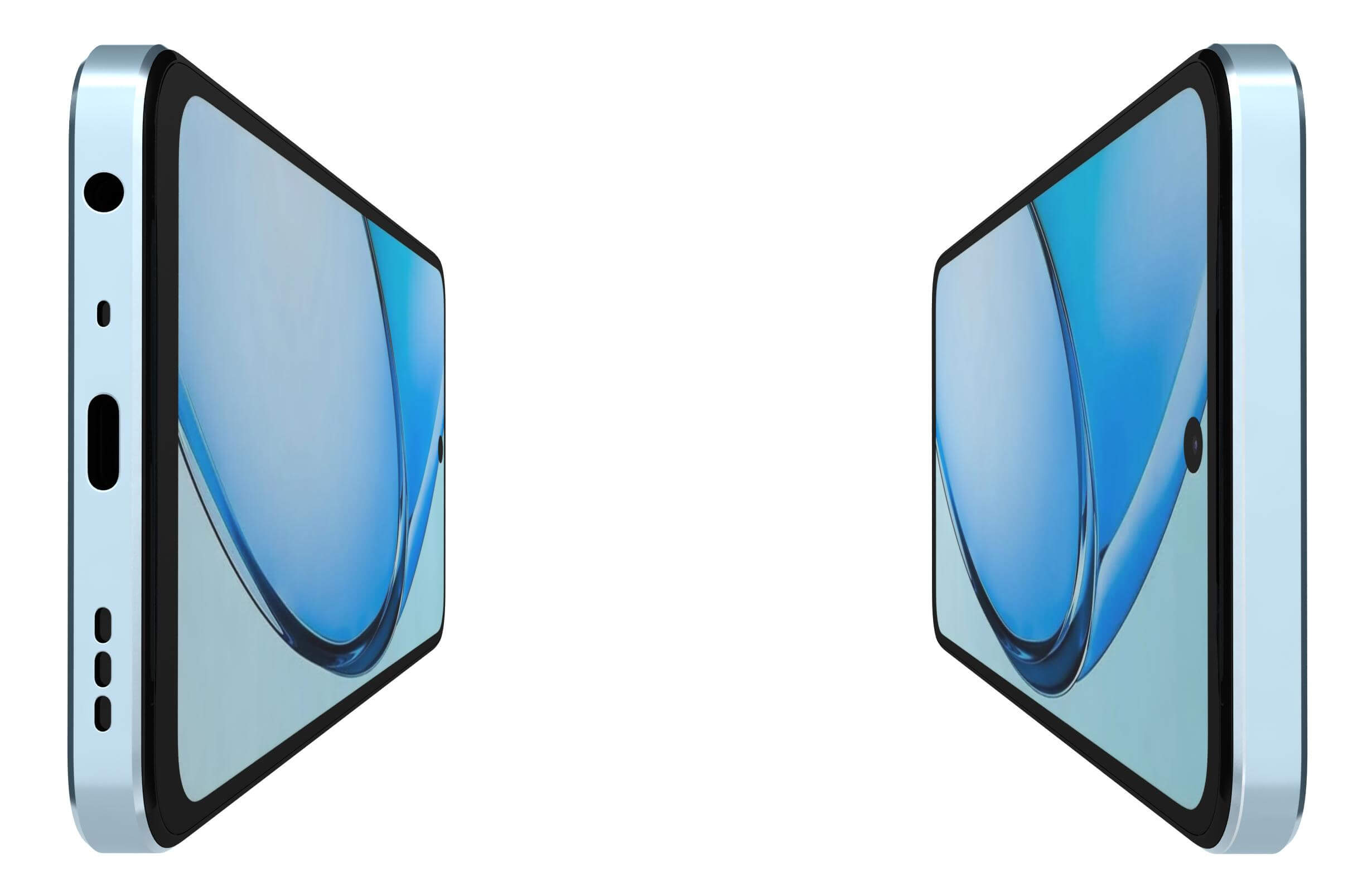 Oppo A60 Blue - 3D Model by Rever_Art