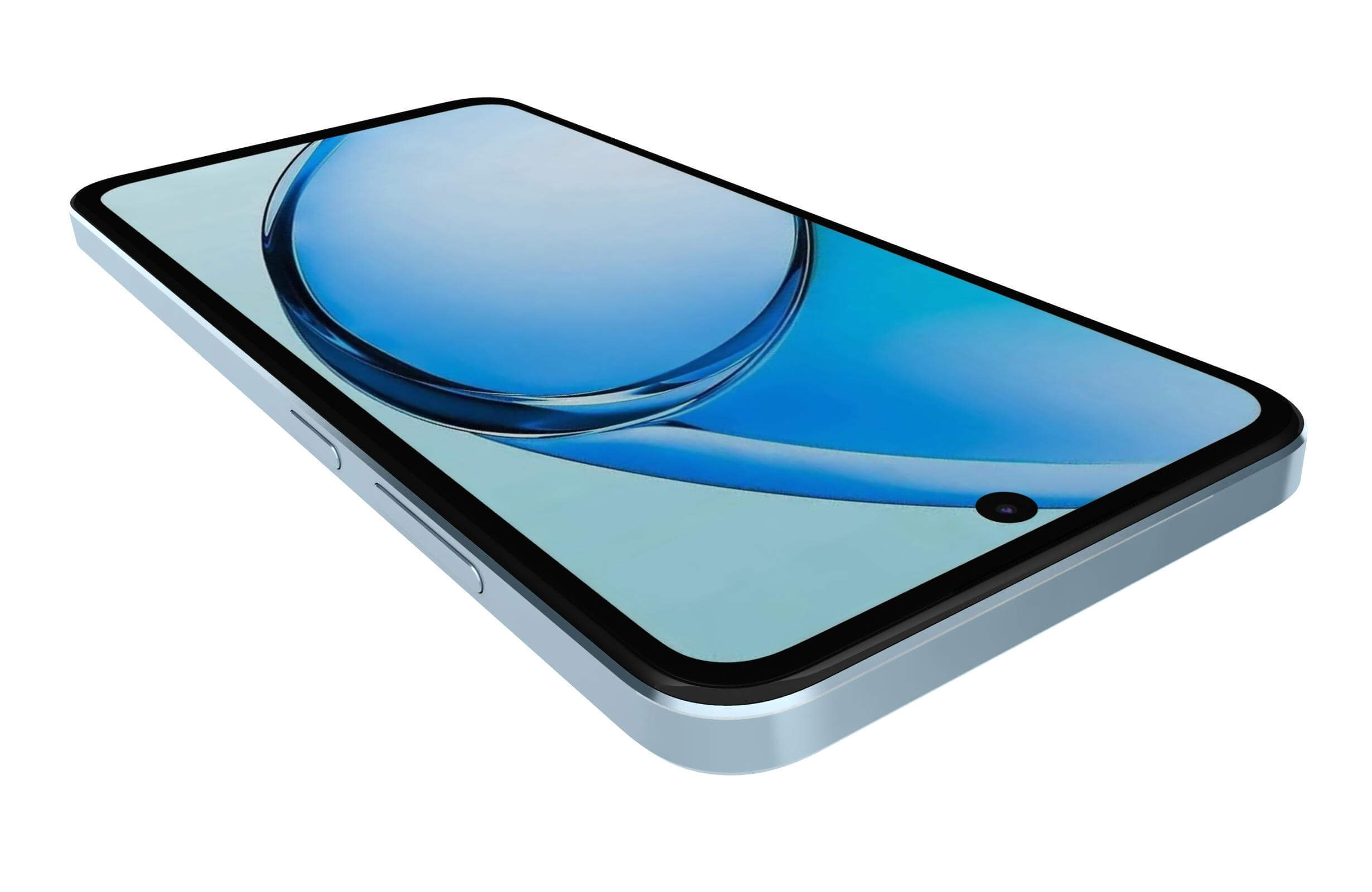 Oppo A60 Blue - 3D Model by Rever_Art