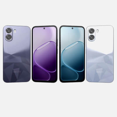 OPPO A6t 4G All Colors - 3D Model by Rever_Art