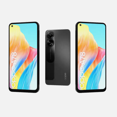 Oppo A78 4G Black - 3D Model by Rever_Art