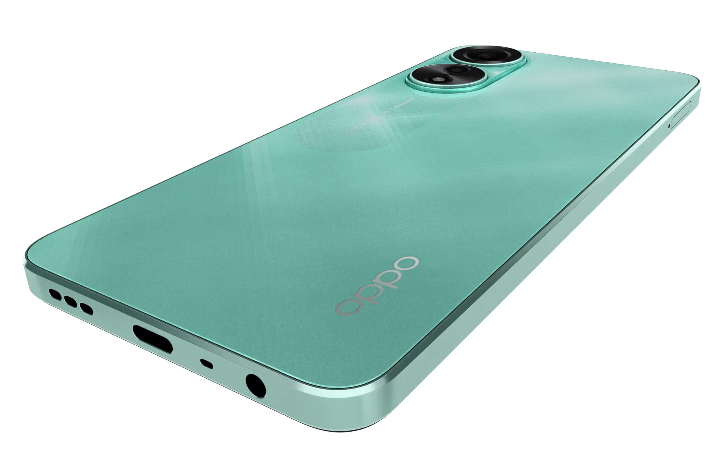 Oppo A78 4G Green - 3D Model by Rever_Art