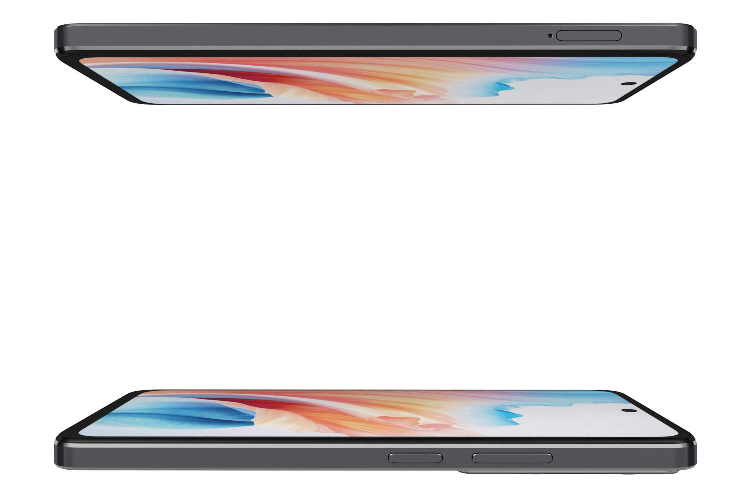 Oppo A79 Black and Blue - 3D Model by Rever_Art