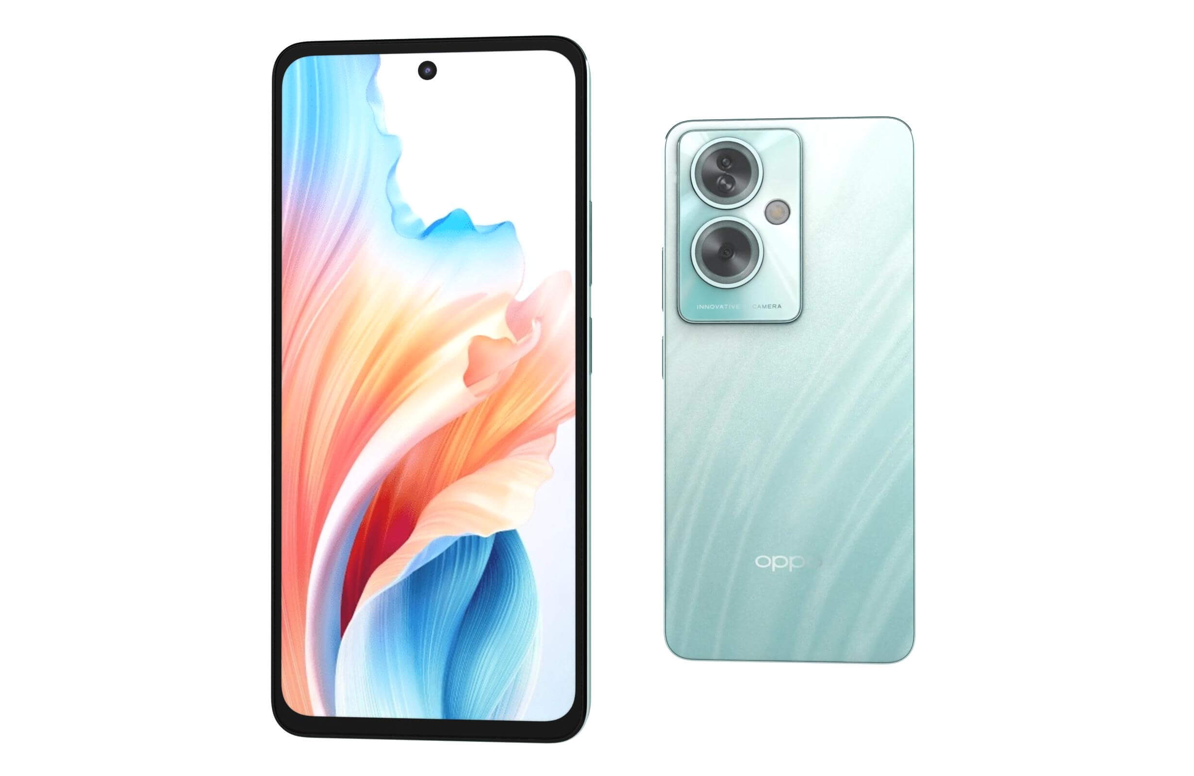 Oppo A79 Black and Blue - 3D Model by Rever_Art