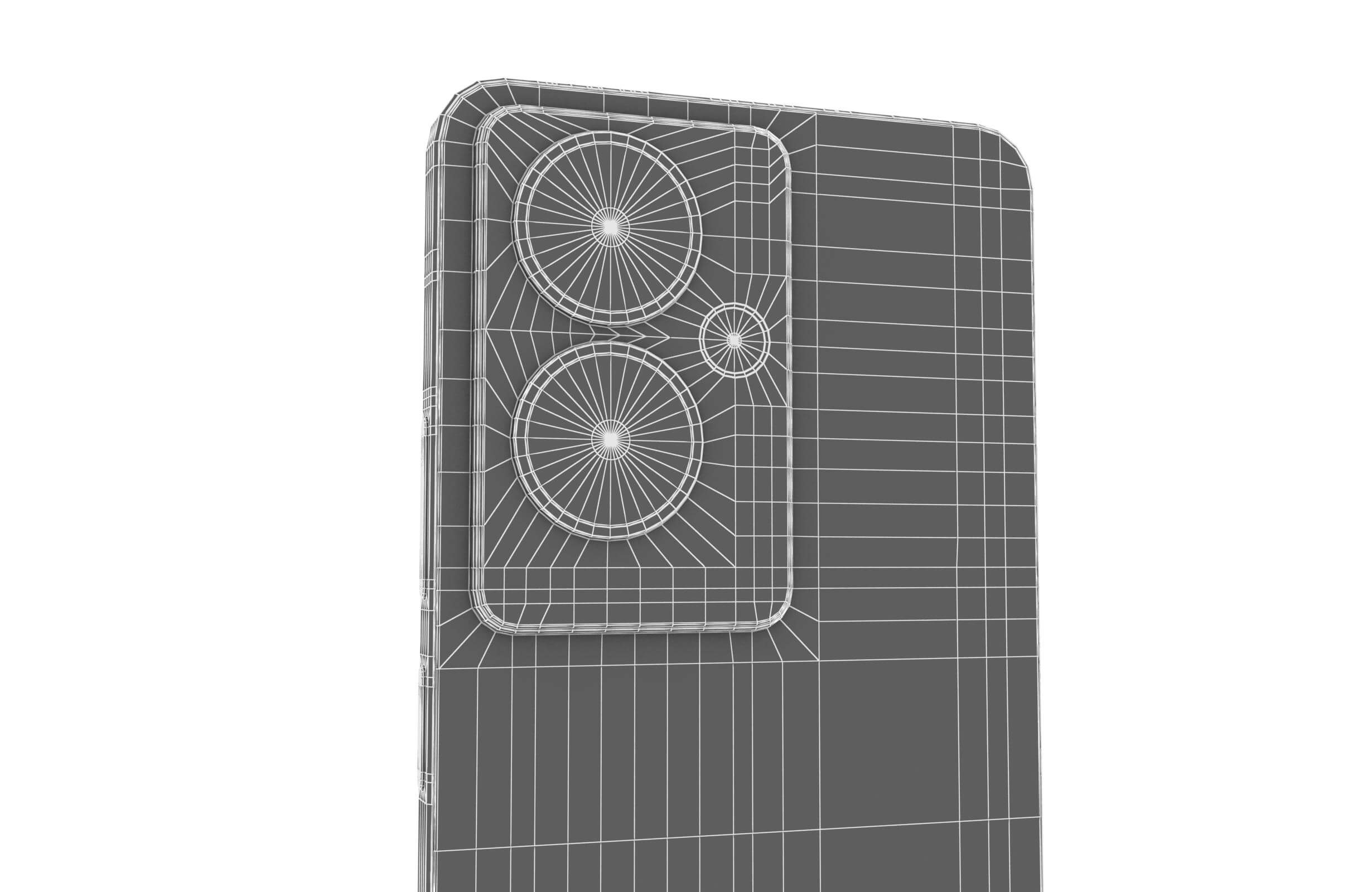 Oppo A79 Black and Blue - 3D Model by Rever_Art