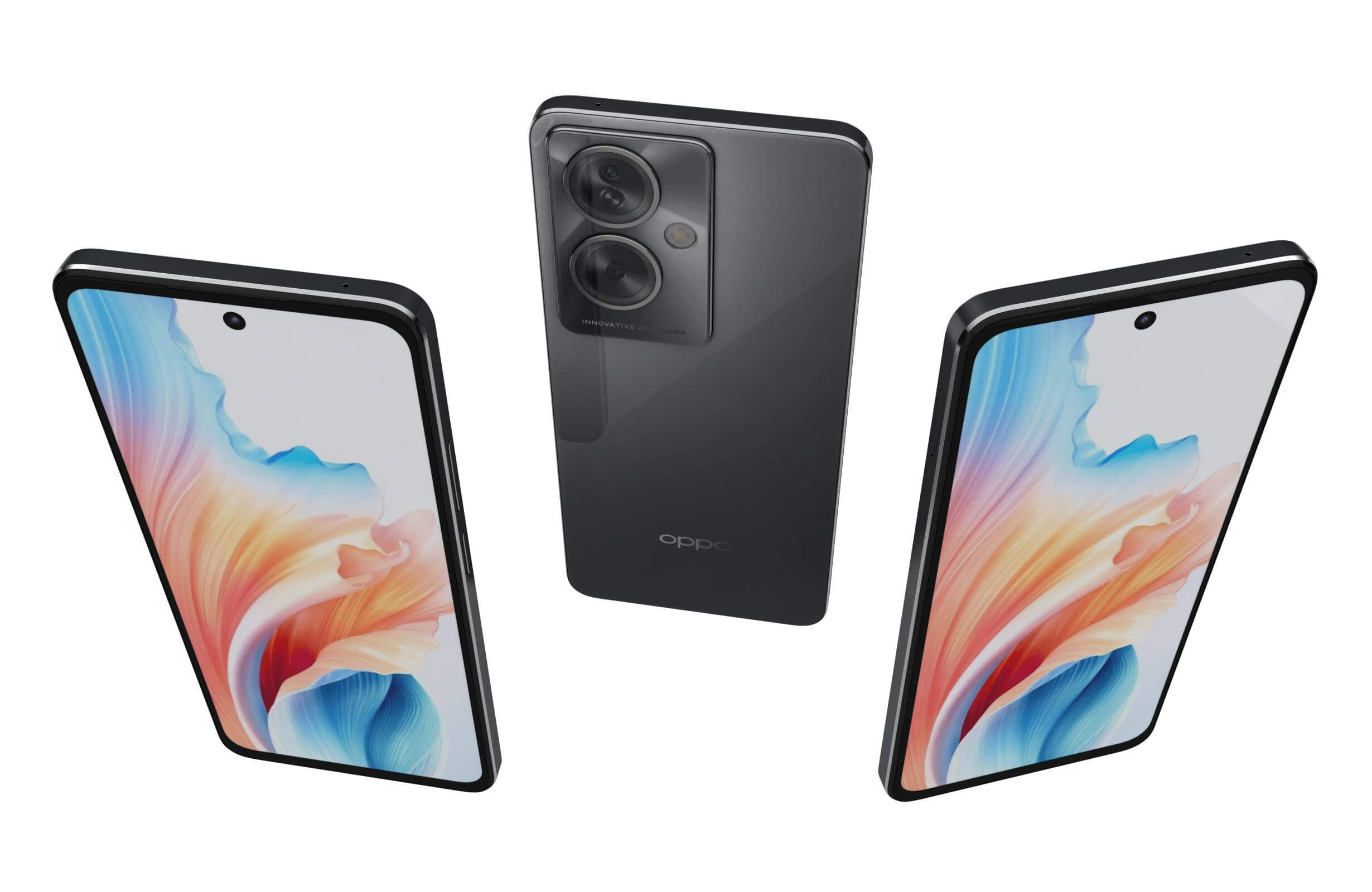 Oppo A79 Black - 3D Model by Rever_Art