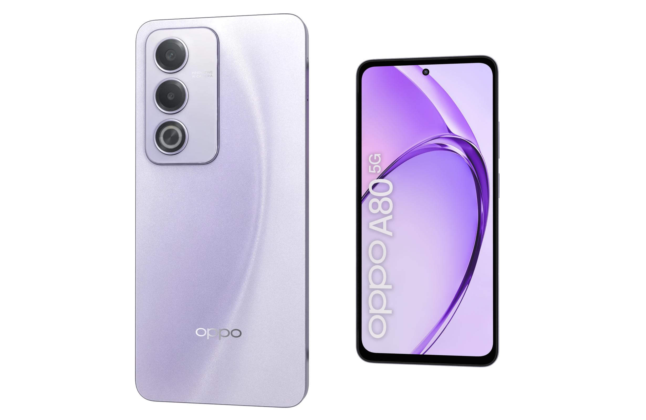 Oppo A80 Moonlight Purple - 3D Model by Rever_Art