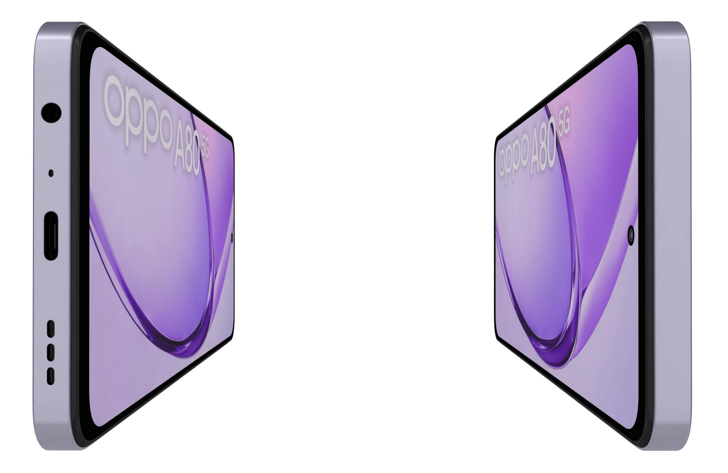 Oppo A80 Moonlight Purple - 3D Model by Rever_Art