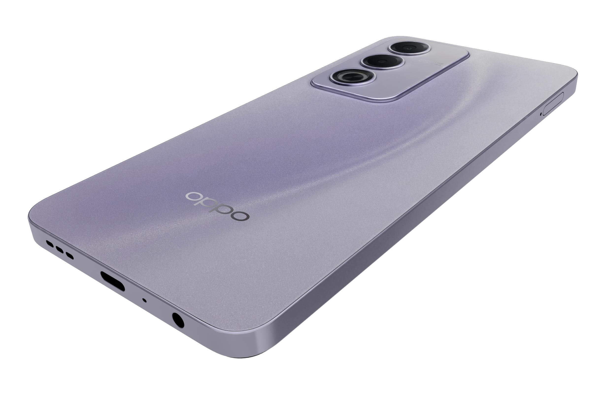 Oppo A80 Moonlight Purple - 3D Model by Rever_Art