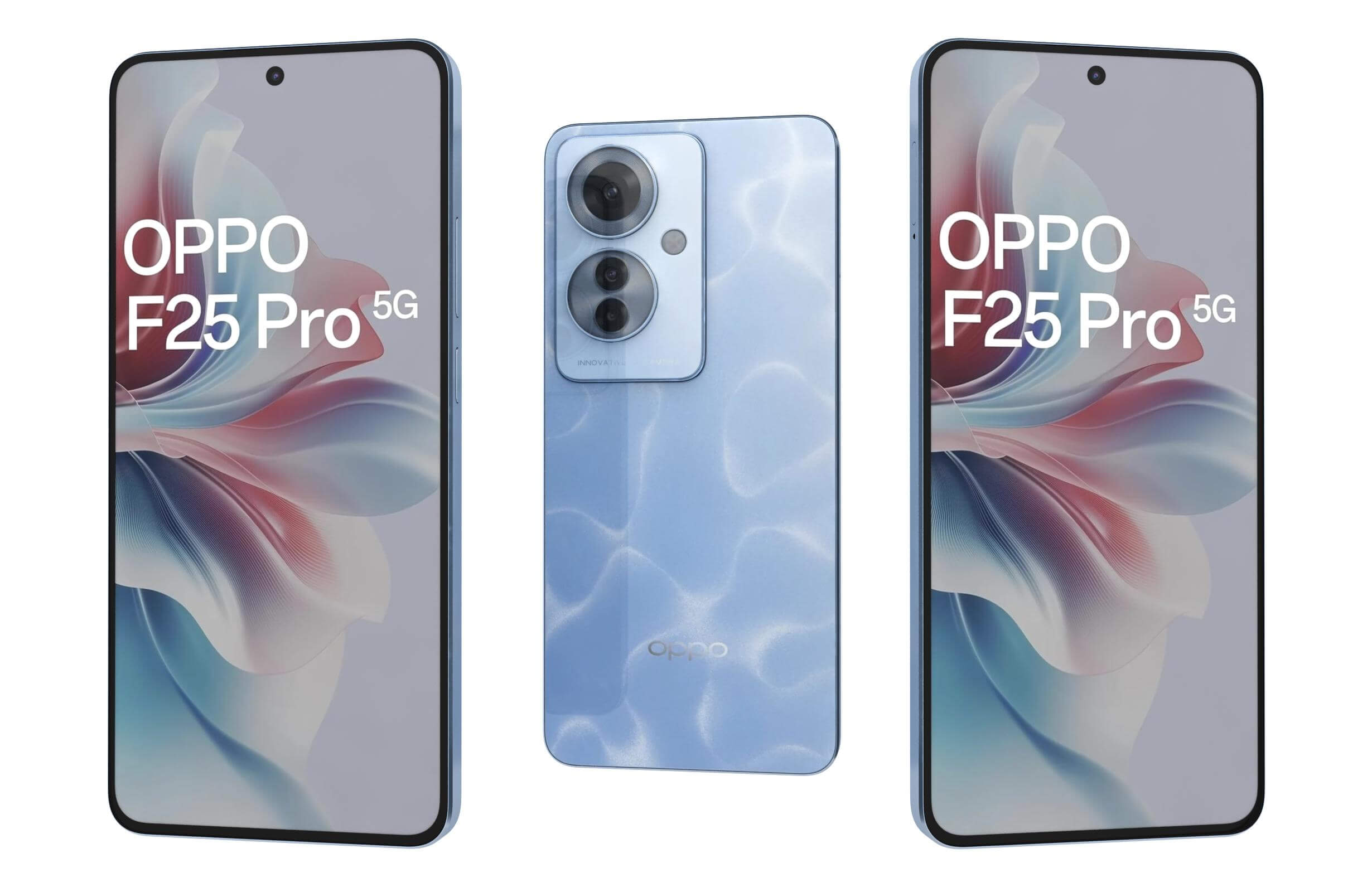Oppo F25 Pro 5G All Colors - 3D Model by Rever_Art