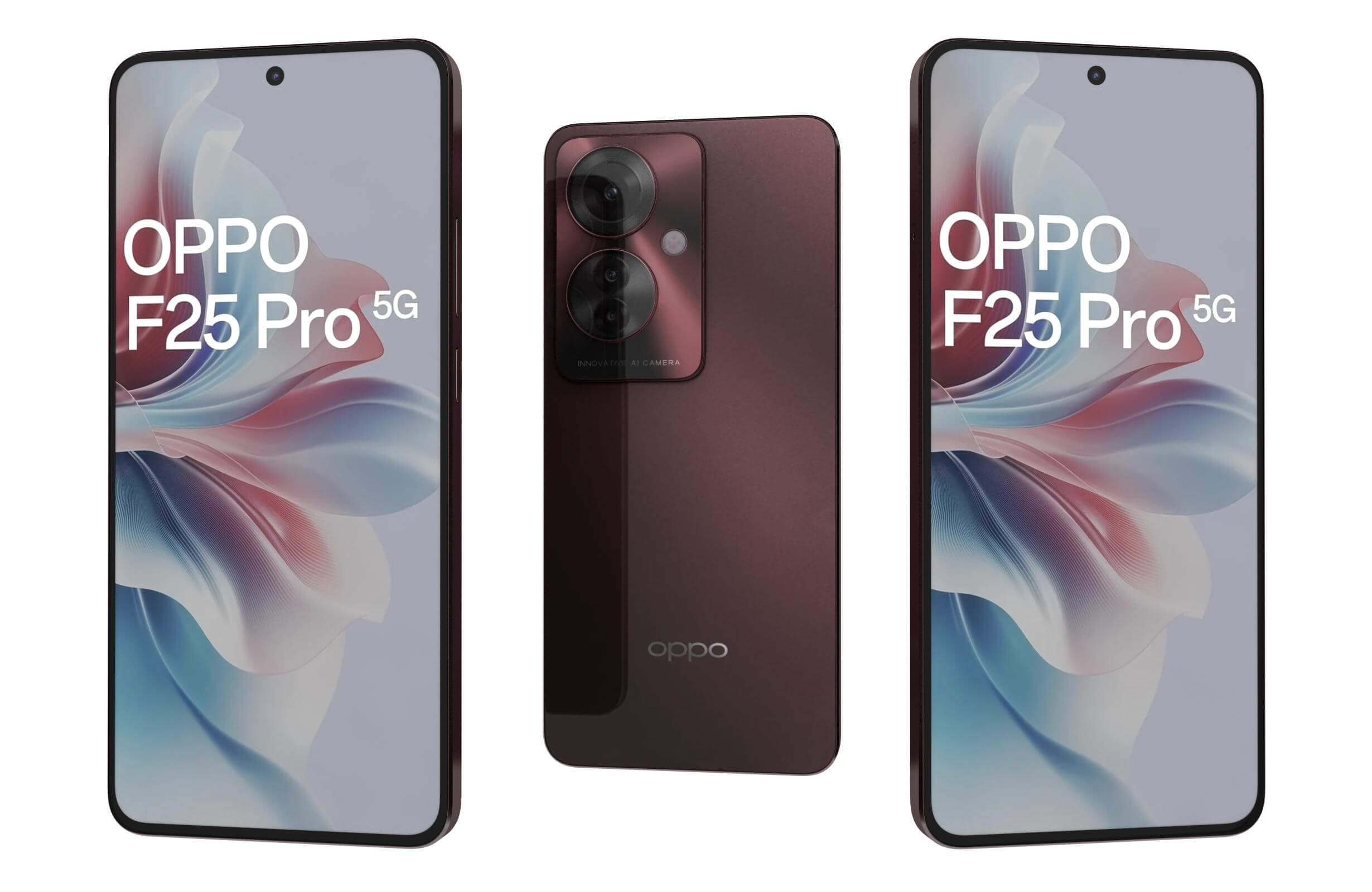 Oppo F25 Pro 5G All Colors - 3D Model by Rever_Art