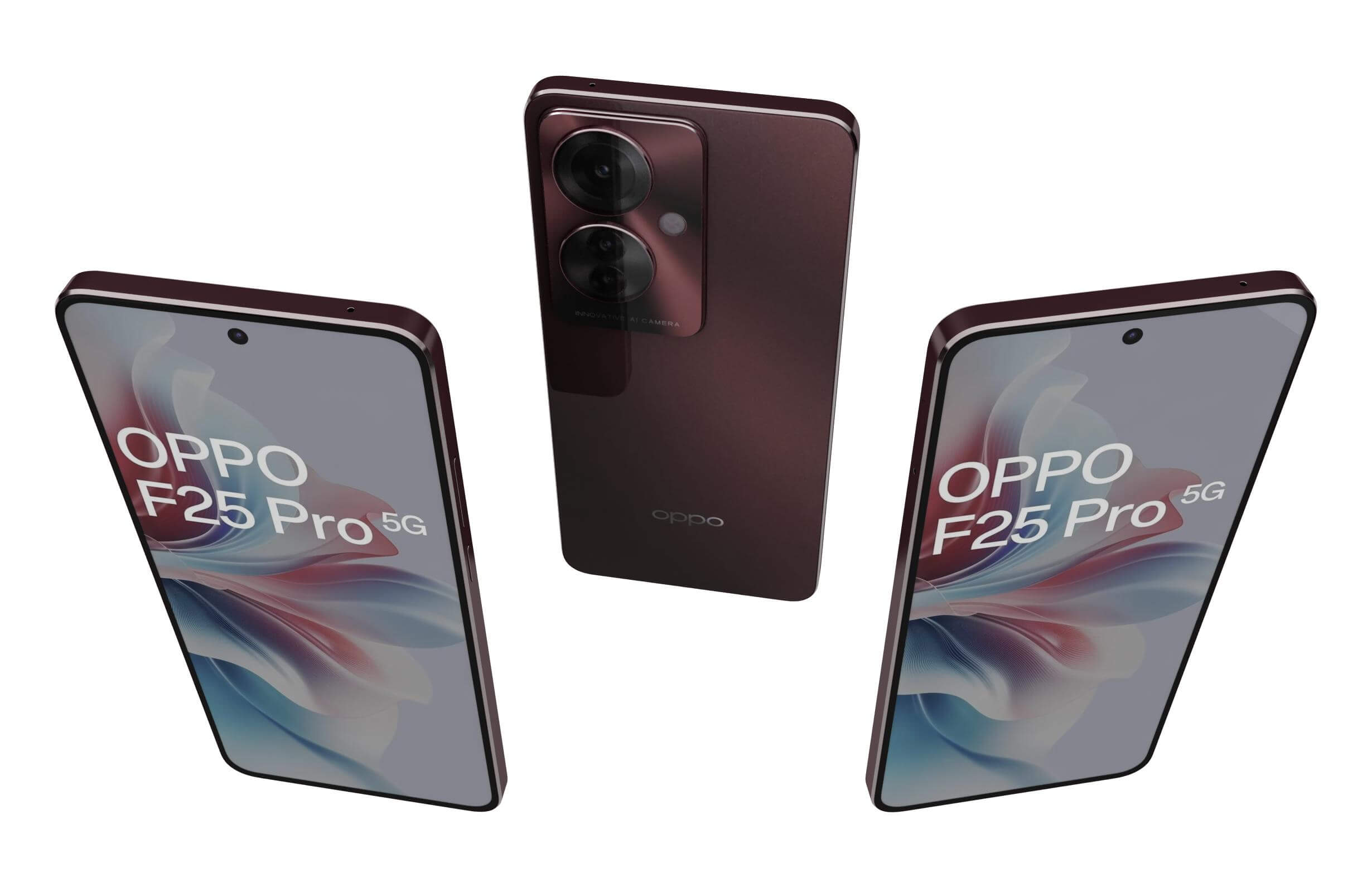 Oppo F25 Pro 5G All Colors - 3D Model by Rever_Art
