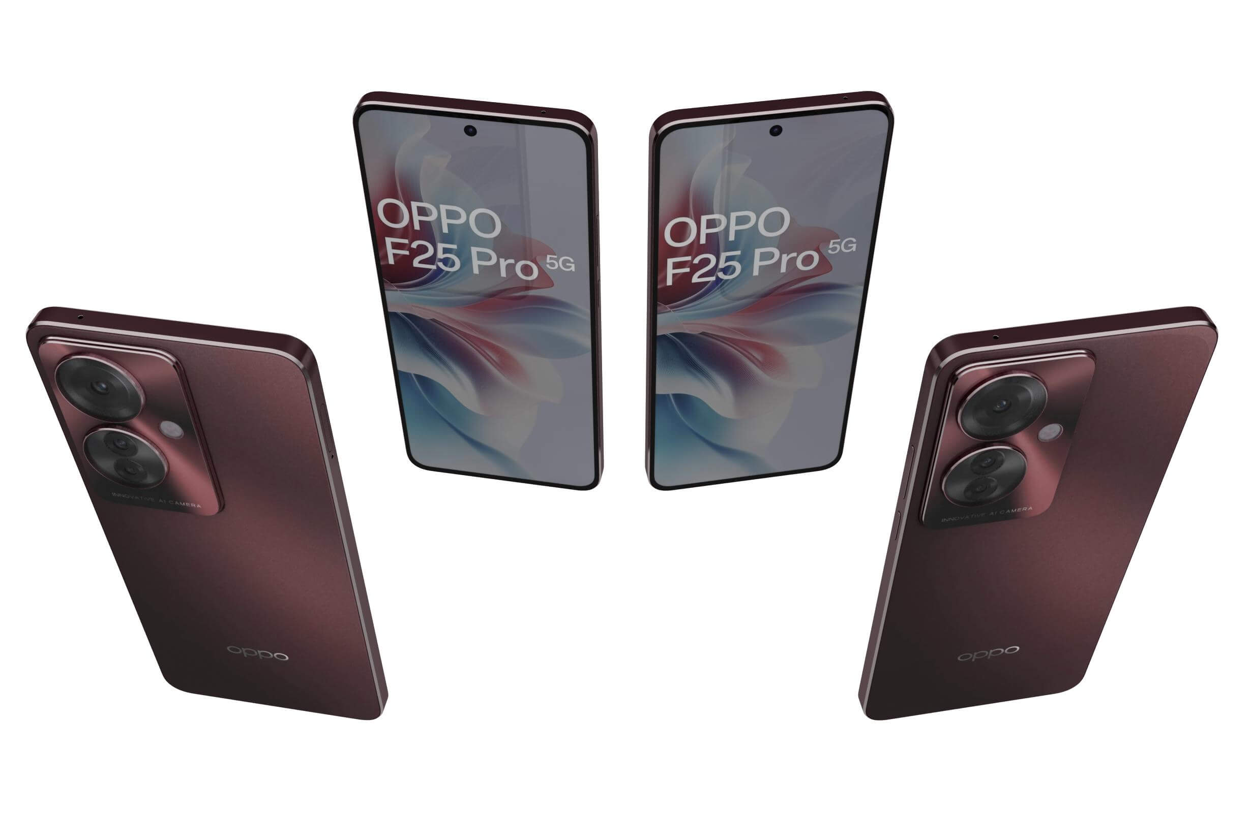 Oppo F25 Pro 5G All Colors - 3D Model by Rever_Art