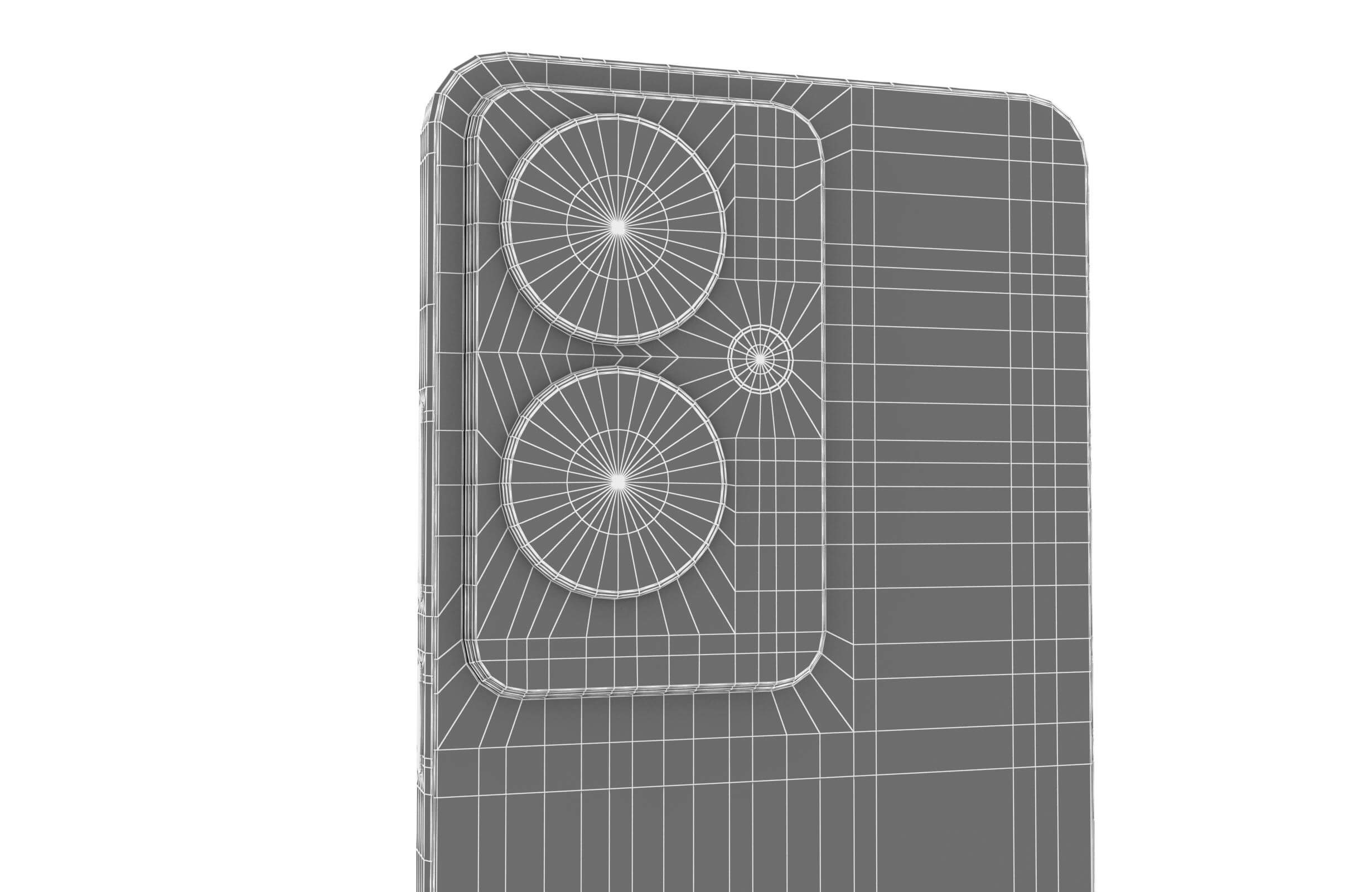 Oppo F25 Pro 5G Blue - 3D Model by Rever_Art