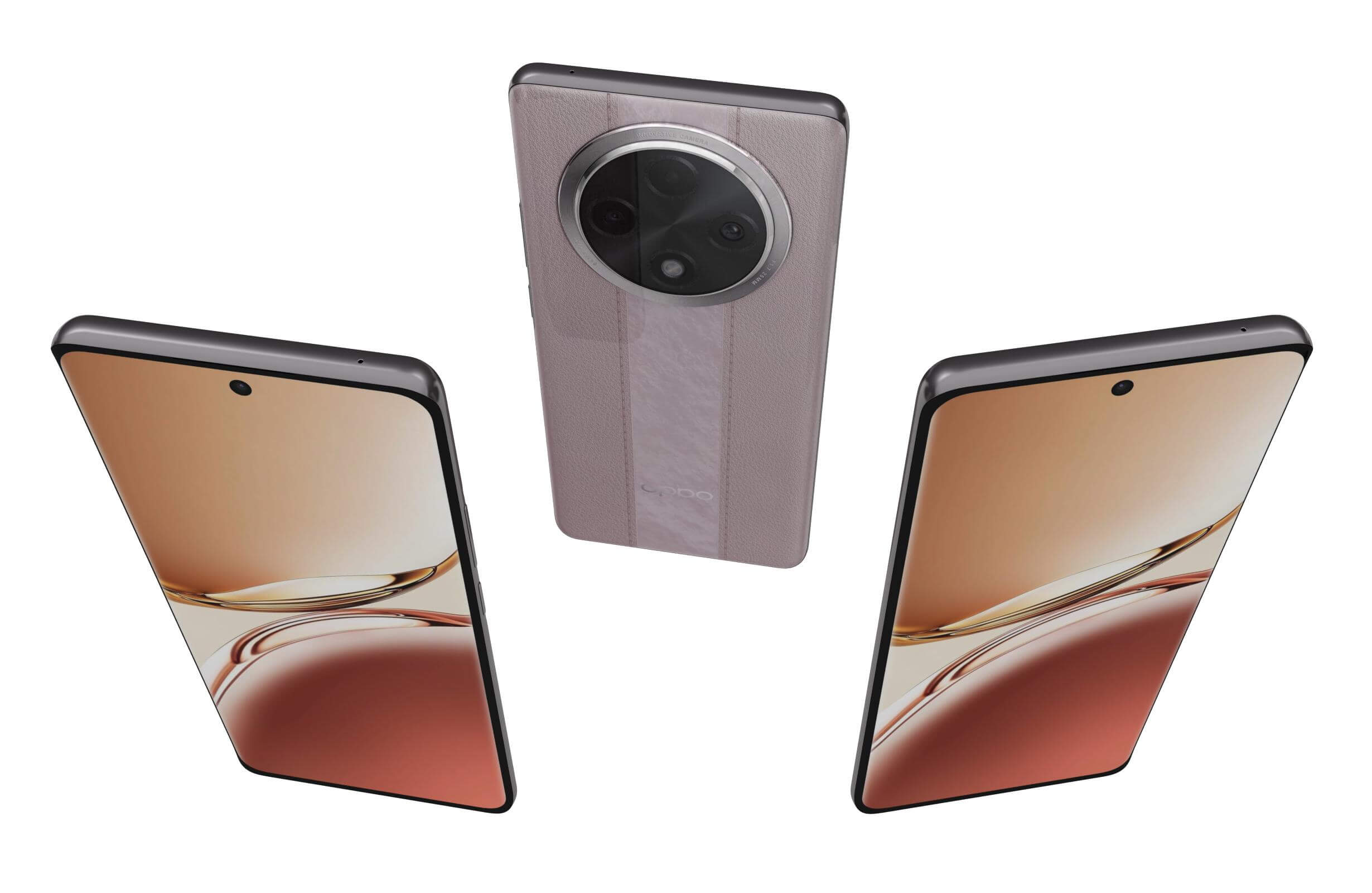 Oppo F27 Pro Plus Dusk Pink - 3D Model by Rever_Art