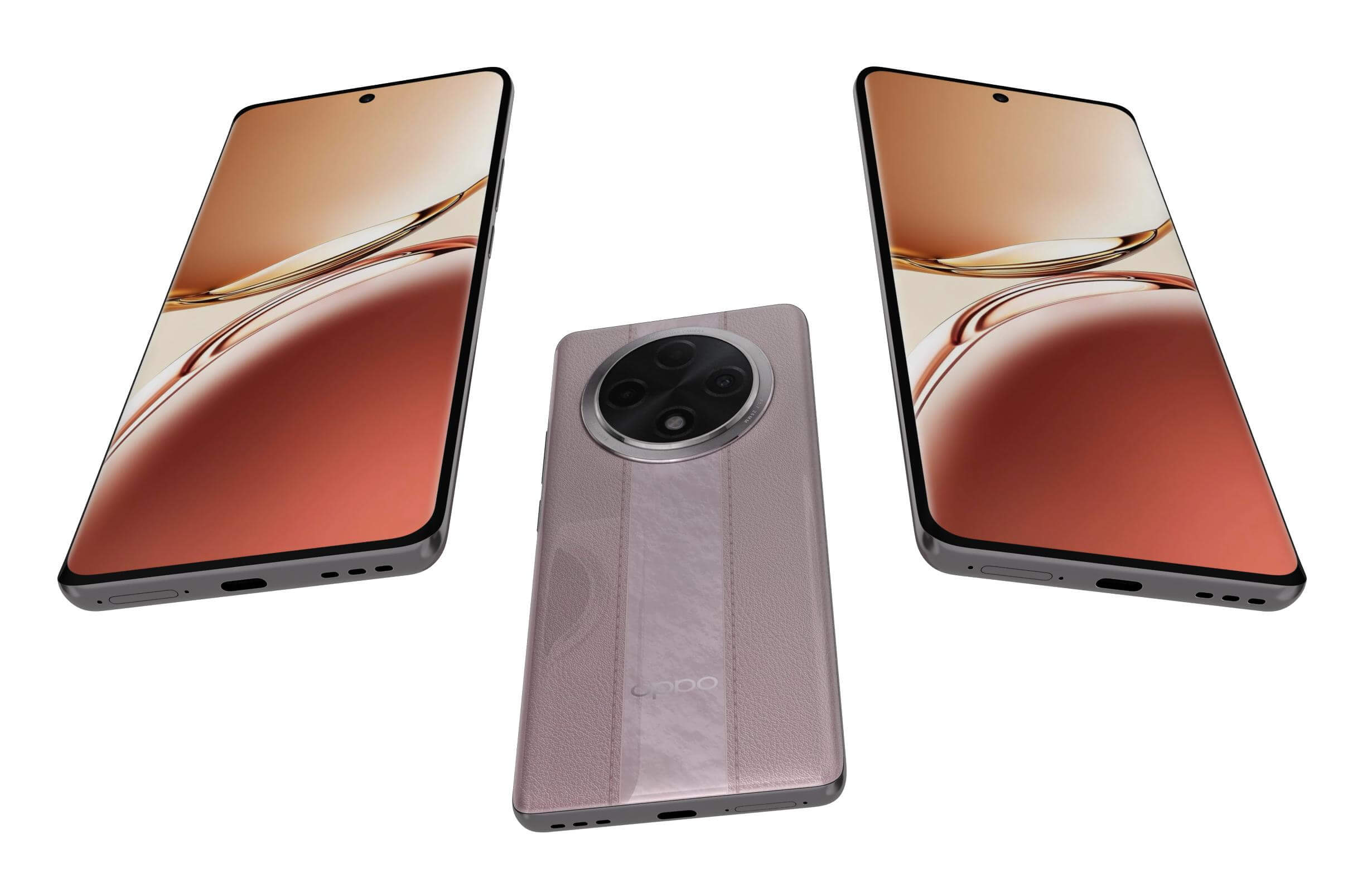 Oppo F27 Pro Plus Dusk Pink - 3D Model by Rever_Art