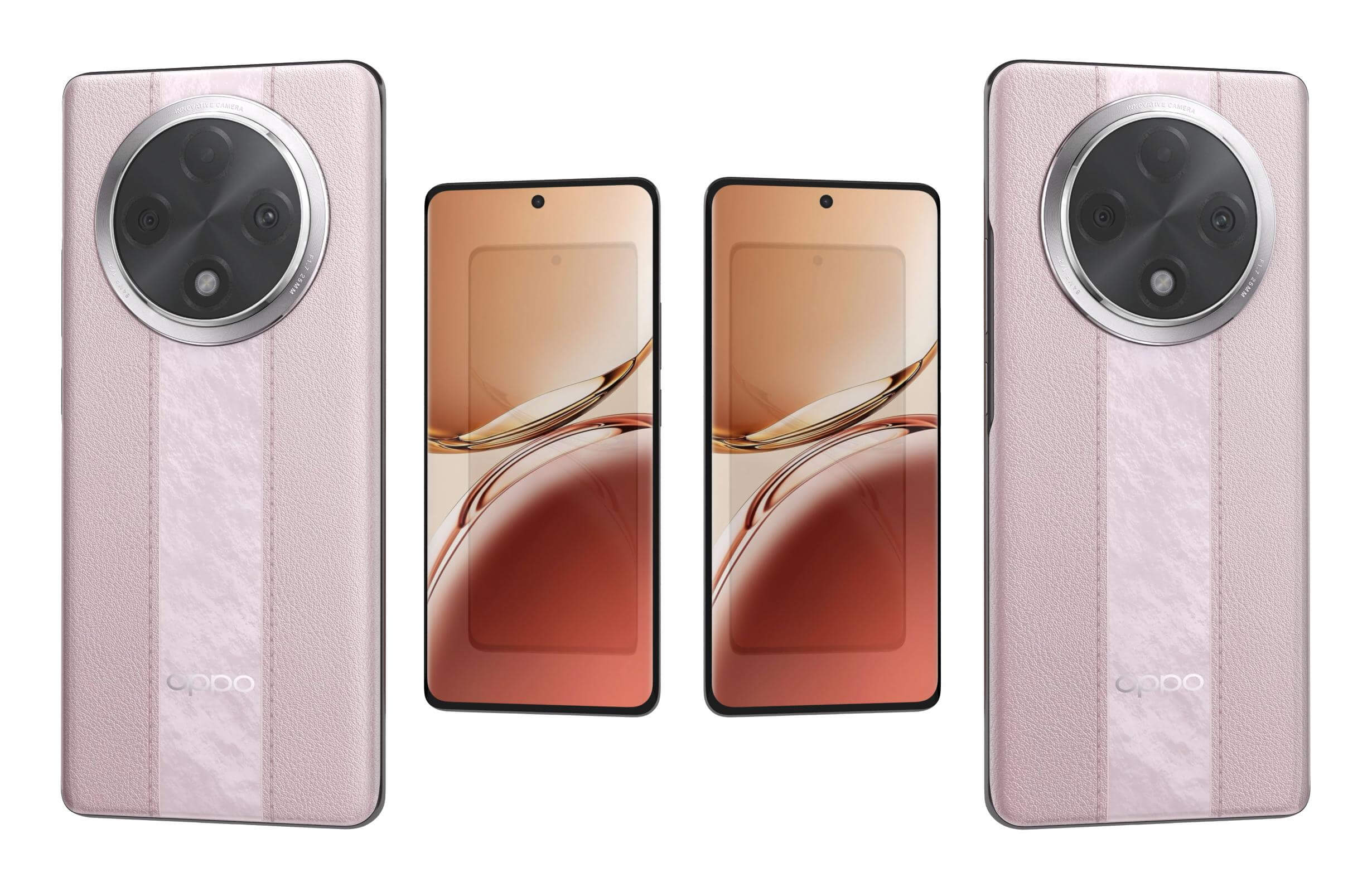 Oppo F27 Pro Plus Dusk Pink - 3D Model by Rever_Art