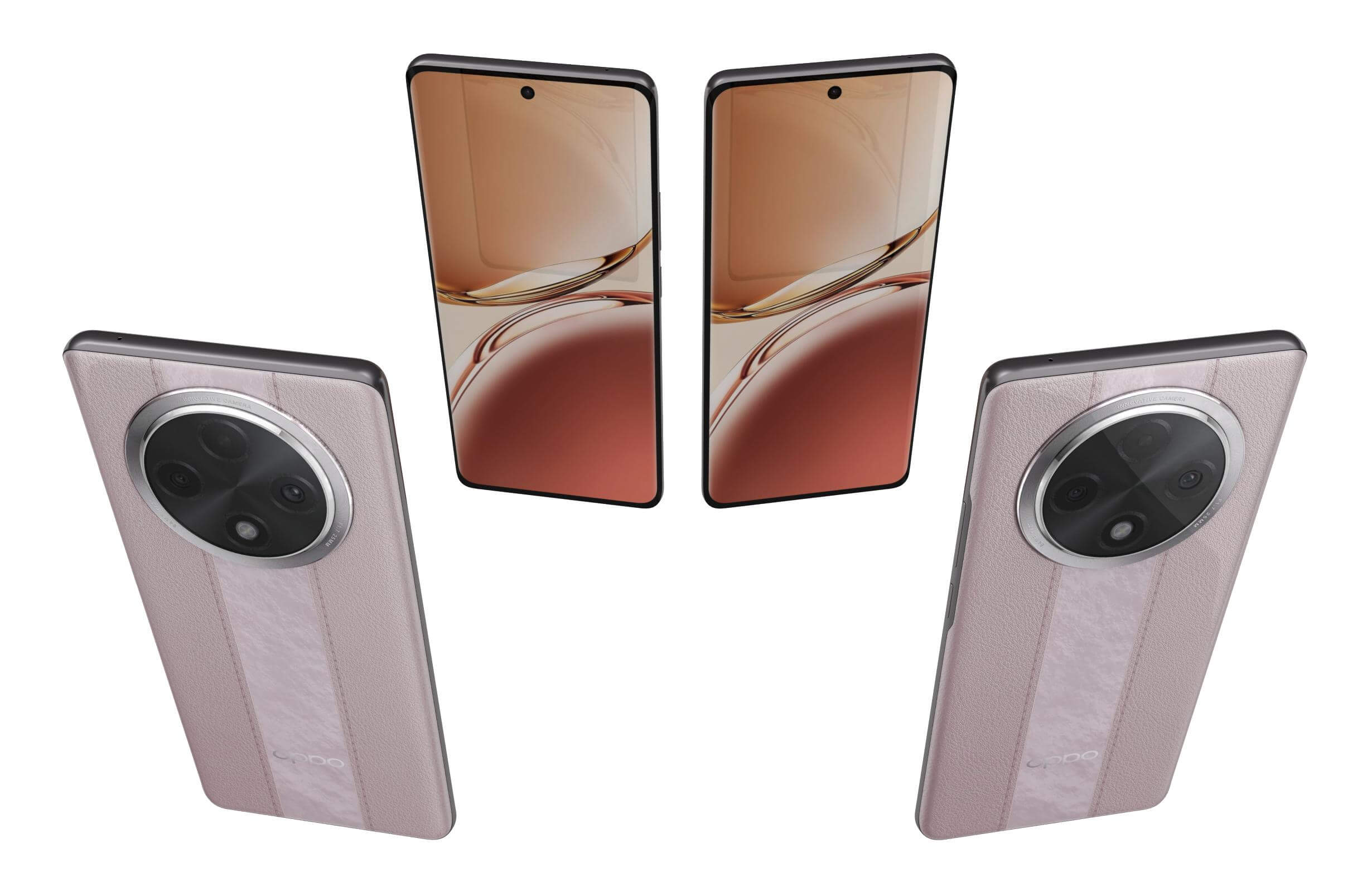 Oppo F27 Pro Plus Dusk Pink - 3D Model by Rever_Art