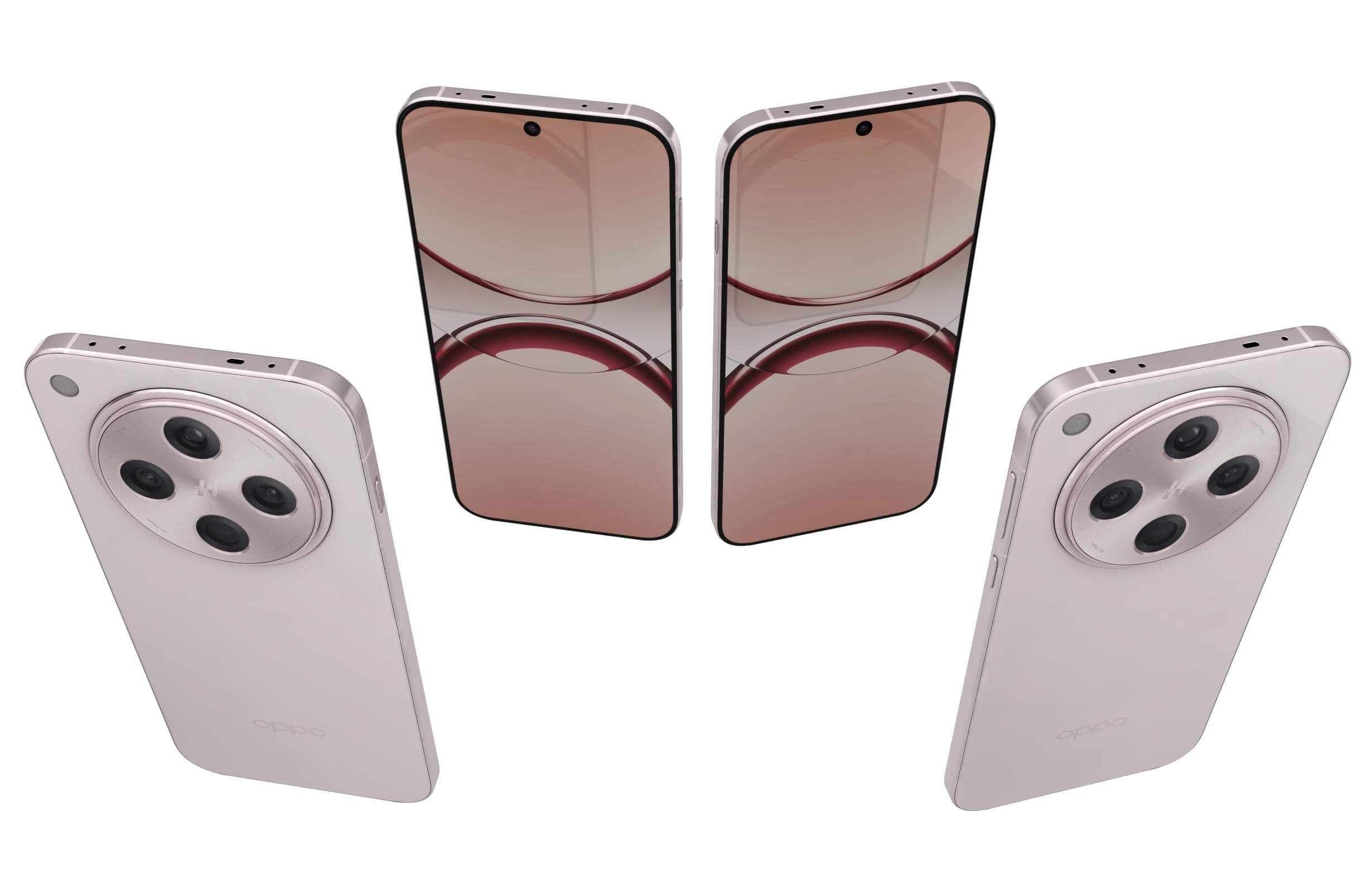 Oppo Find X8 Bubble Pink - 3D Model by Rever_Art