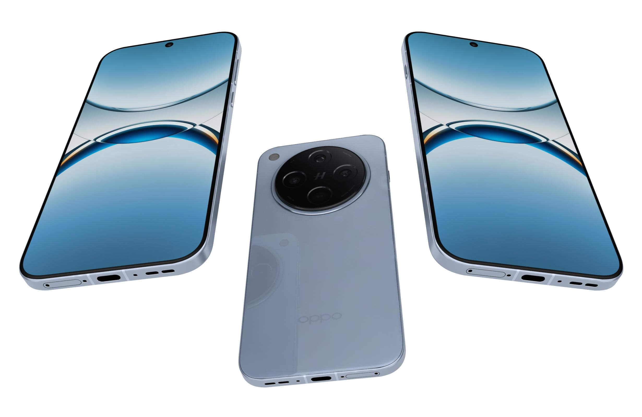 Oppo Find X8 Chasing Wind Blue - 3D Model by Rever_Art