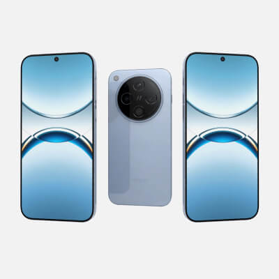 Oppo Find X8 Chasing Wind Blue - 3D Model by Rever_Art