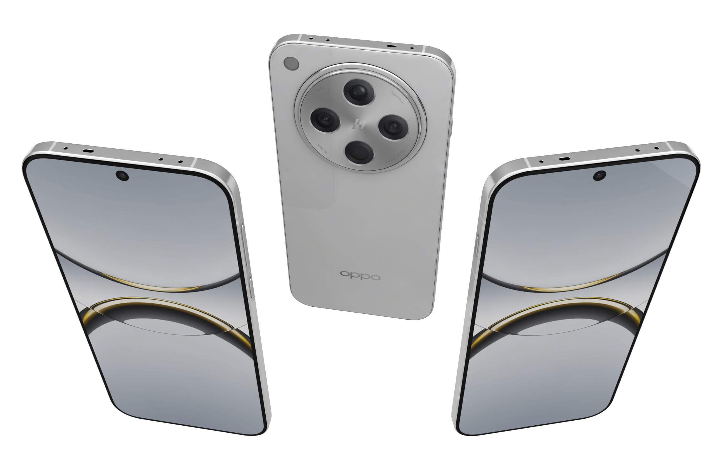 Oppo Find X8 Floating Light White - 3D Model by Rever_Art