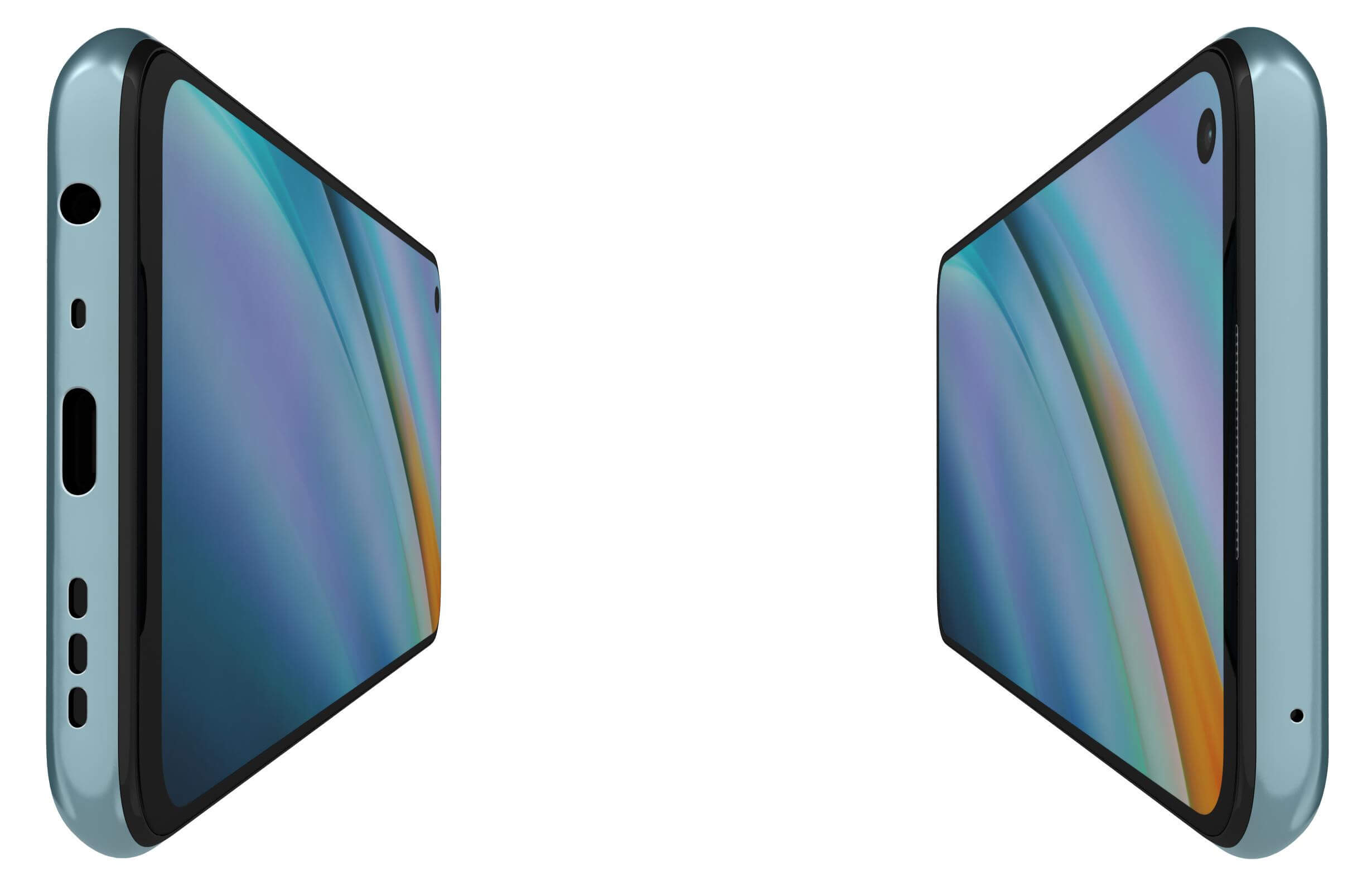 Oppo K10 Blue Flame - 3D Model by Rever_Art