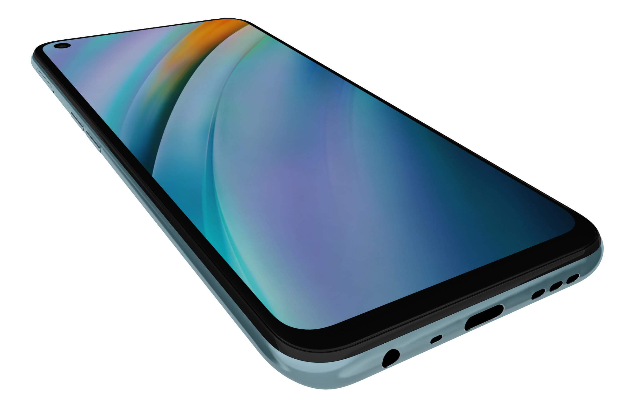 Oppo K10 Blue Flame - 3D Model by Rever_Art