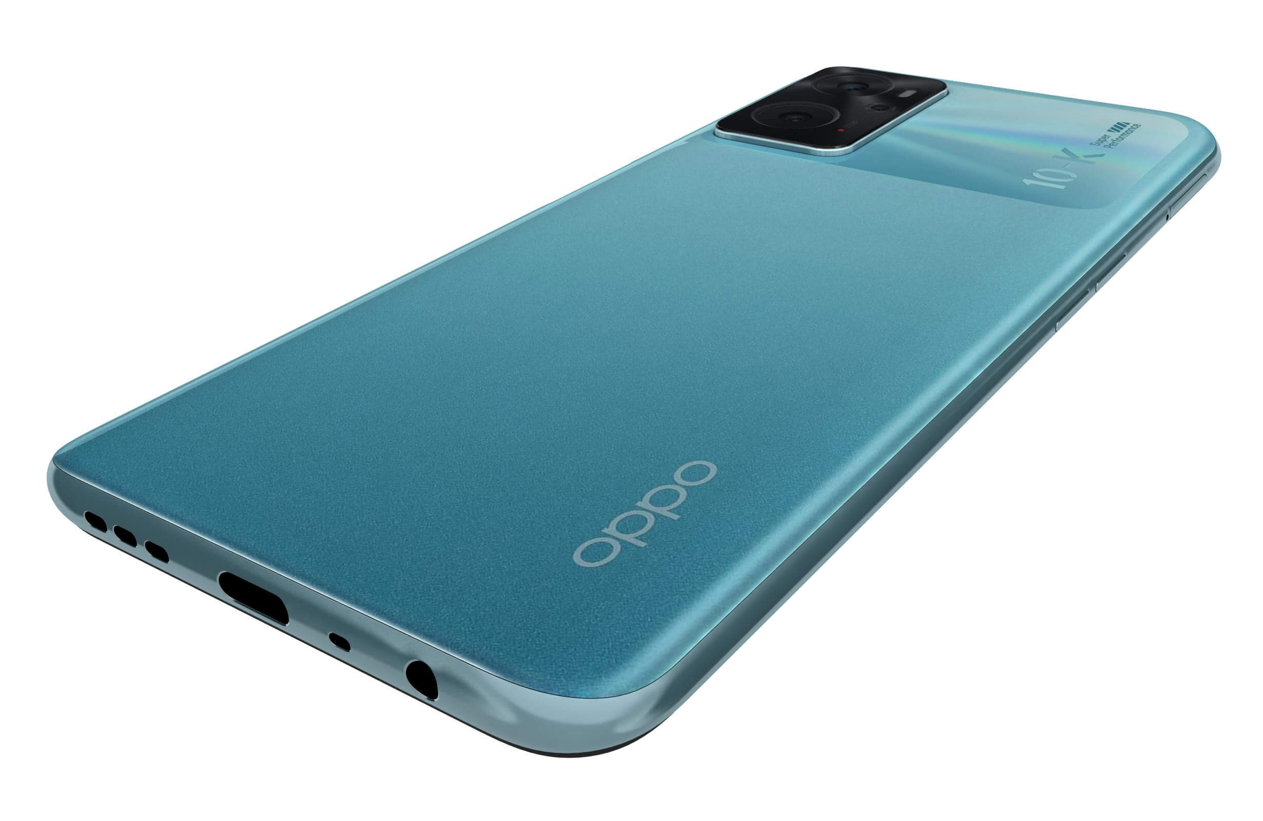 Oppo K10 Blue Flame - 3D Model by Rever_Art