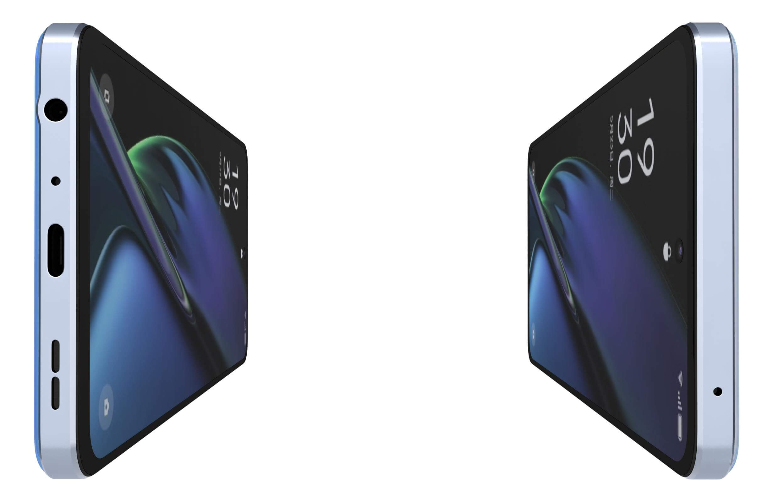 Oppo K11X Blue and Green - 3D Model by Rever_Art