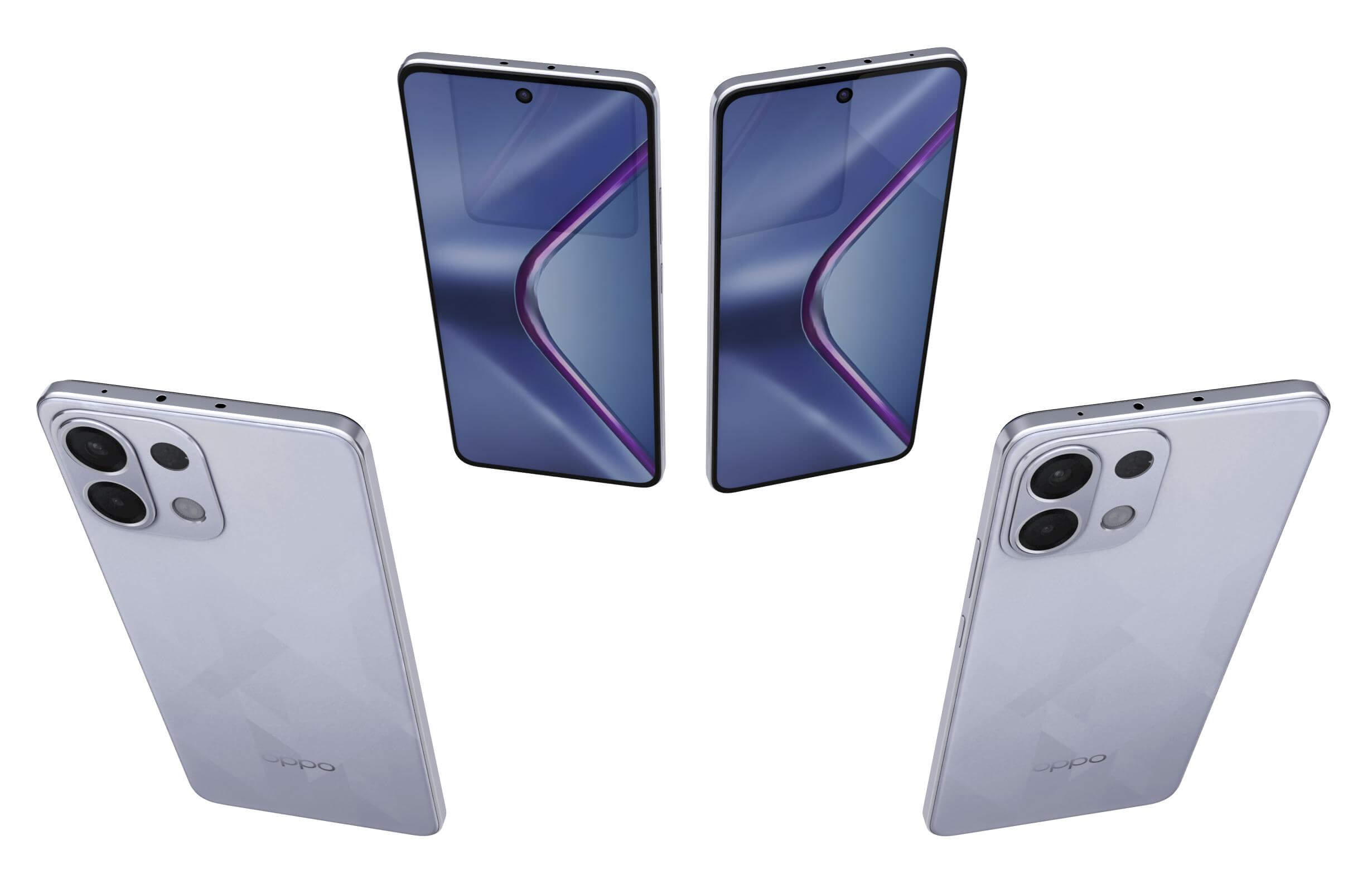 OPPO K12s All Colors - 3D Model by Rever_Art