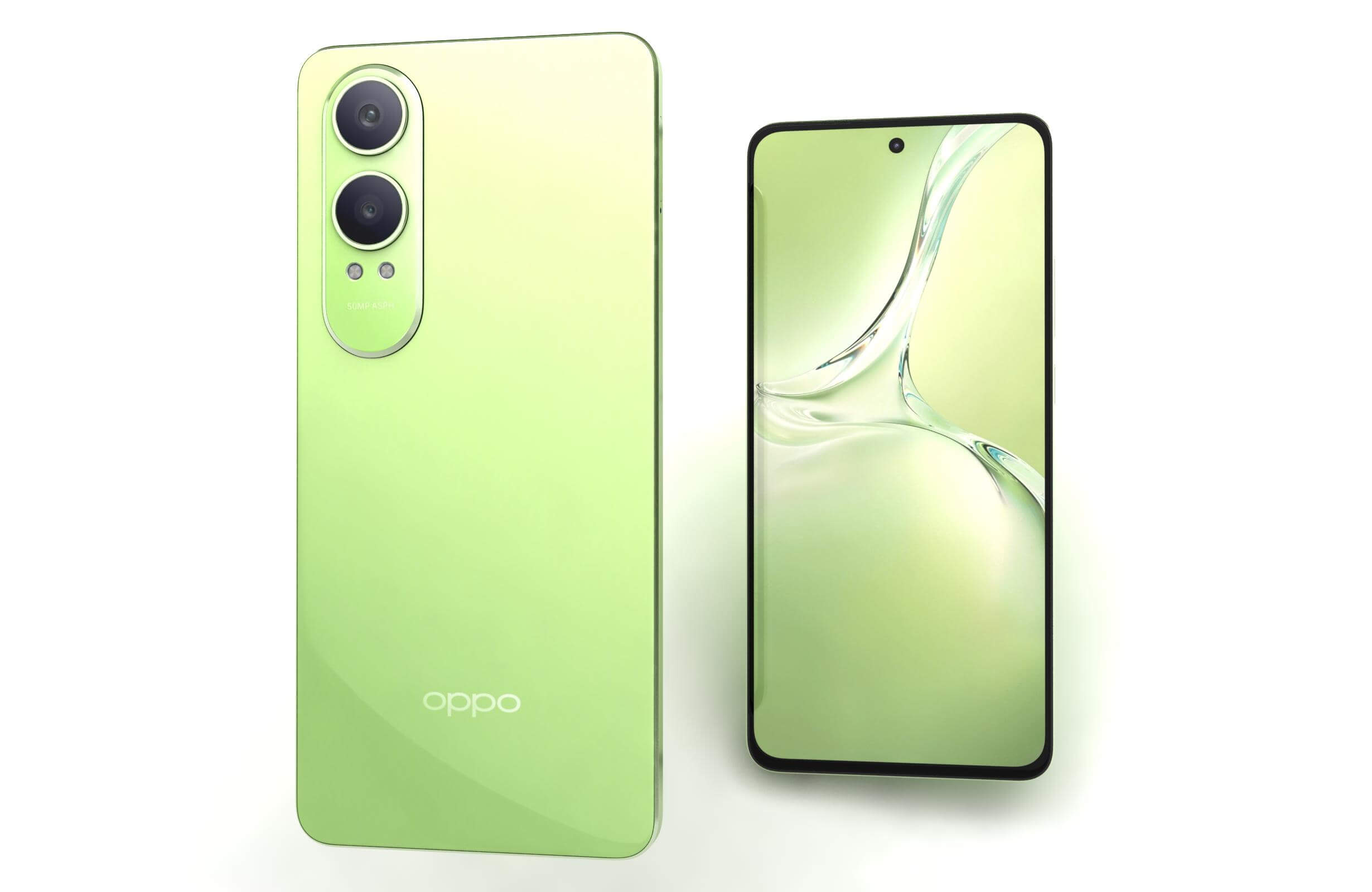 Oppo K12X Gray and Green - 3D Model by Rever_Art