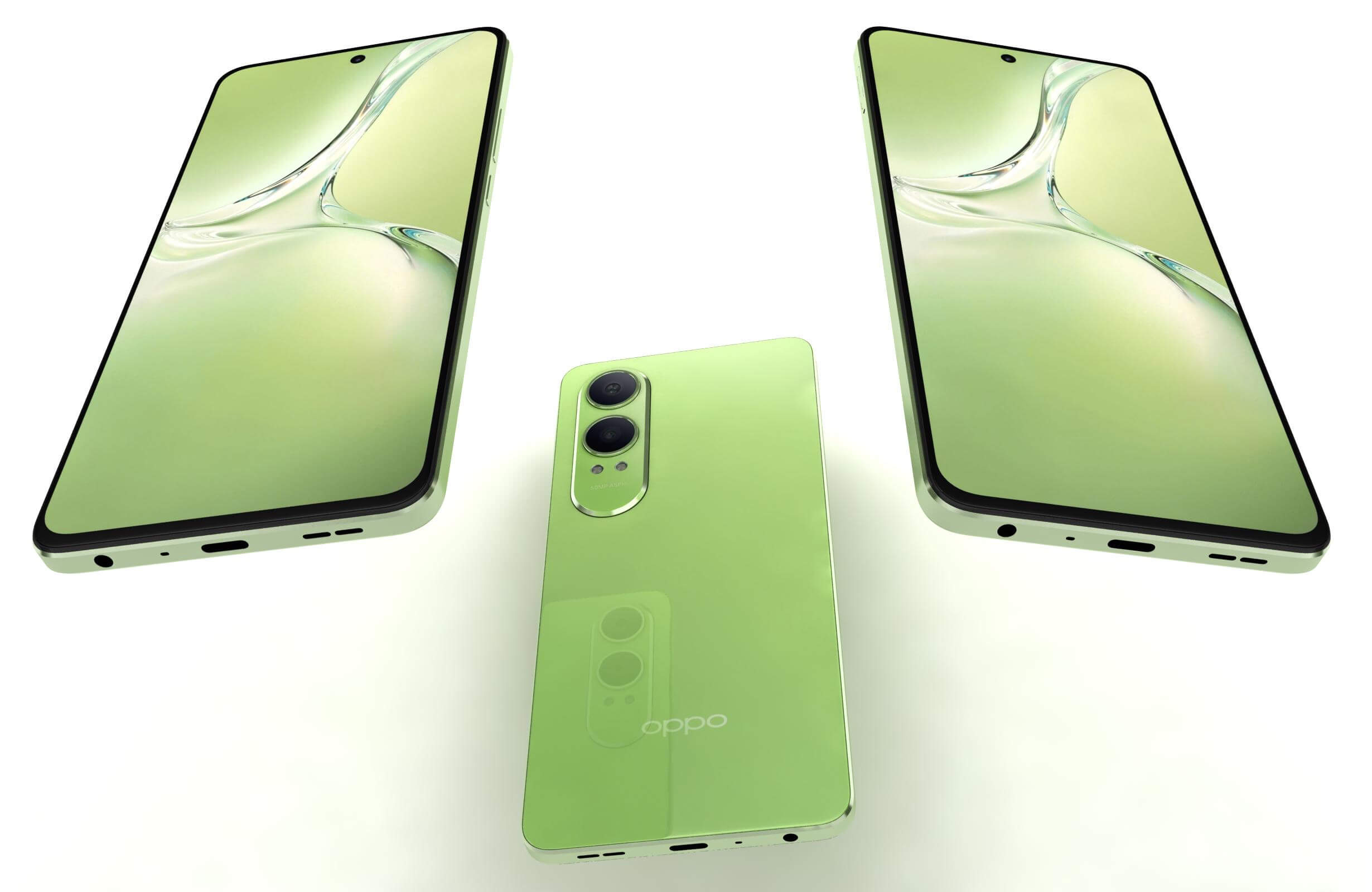 Oppo K12X Green - 3D Model by Rever_Art