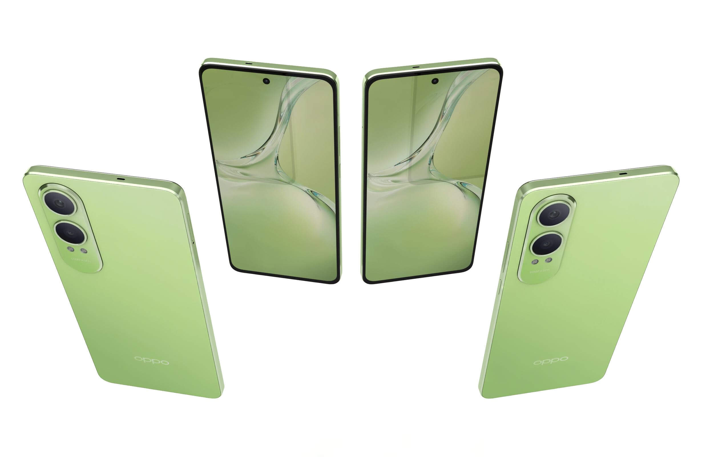 Oppo K12X Green - 3D Model by Rever_Art