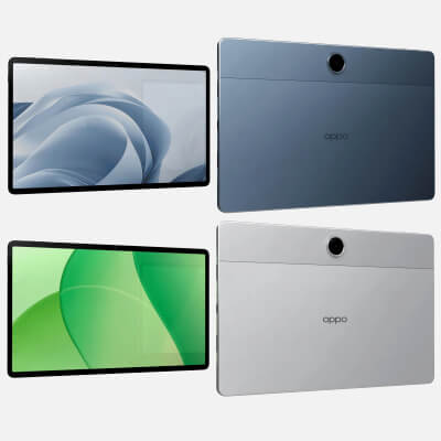 OPPO Pad SE Twilight Blue and Wilight Blue - 3D Model by Rever_Art