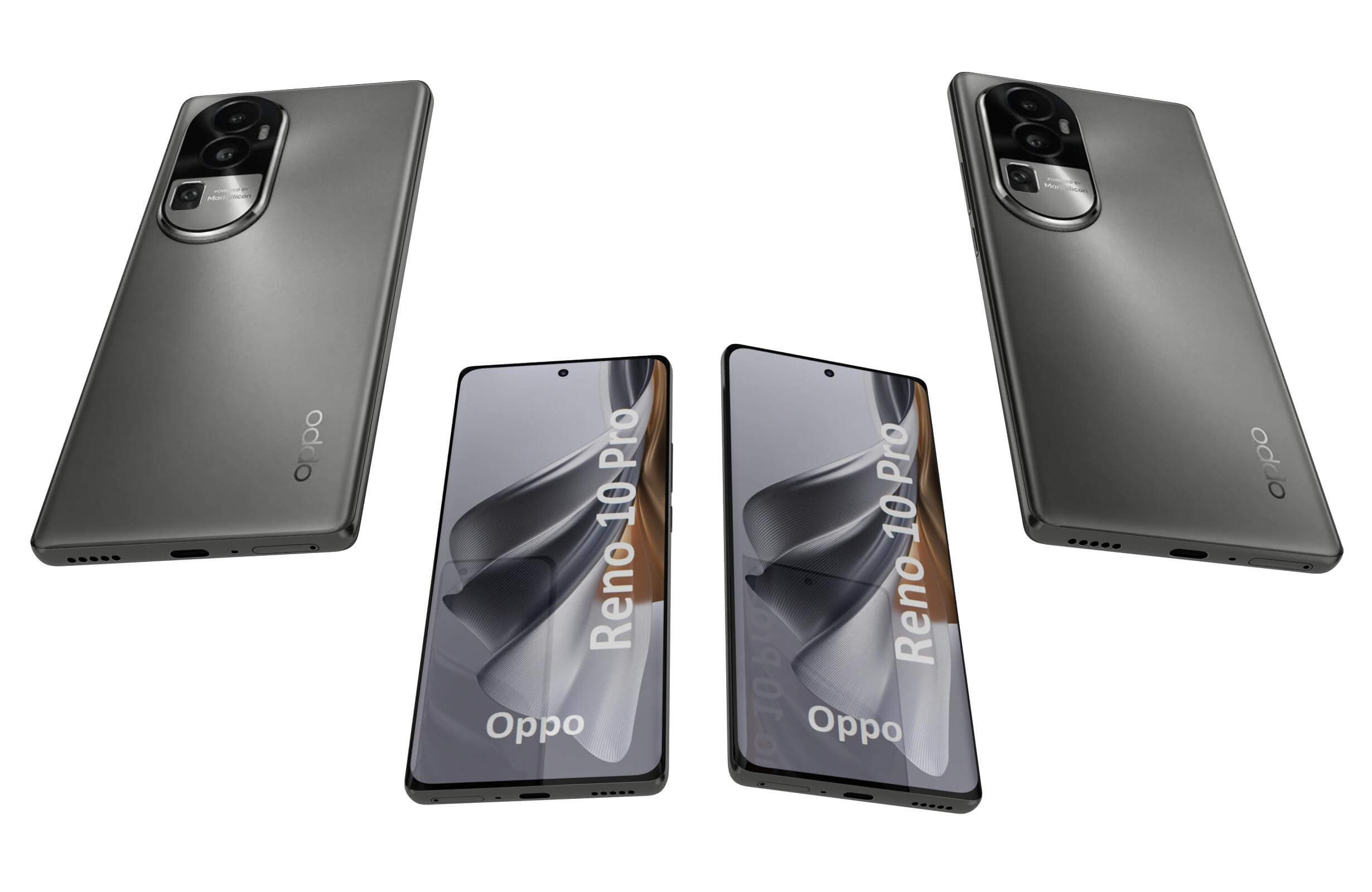 Oppo Reno 10 Pro All Colors - 3D Model by Rever_Art