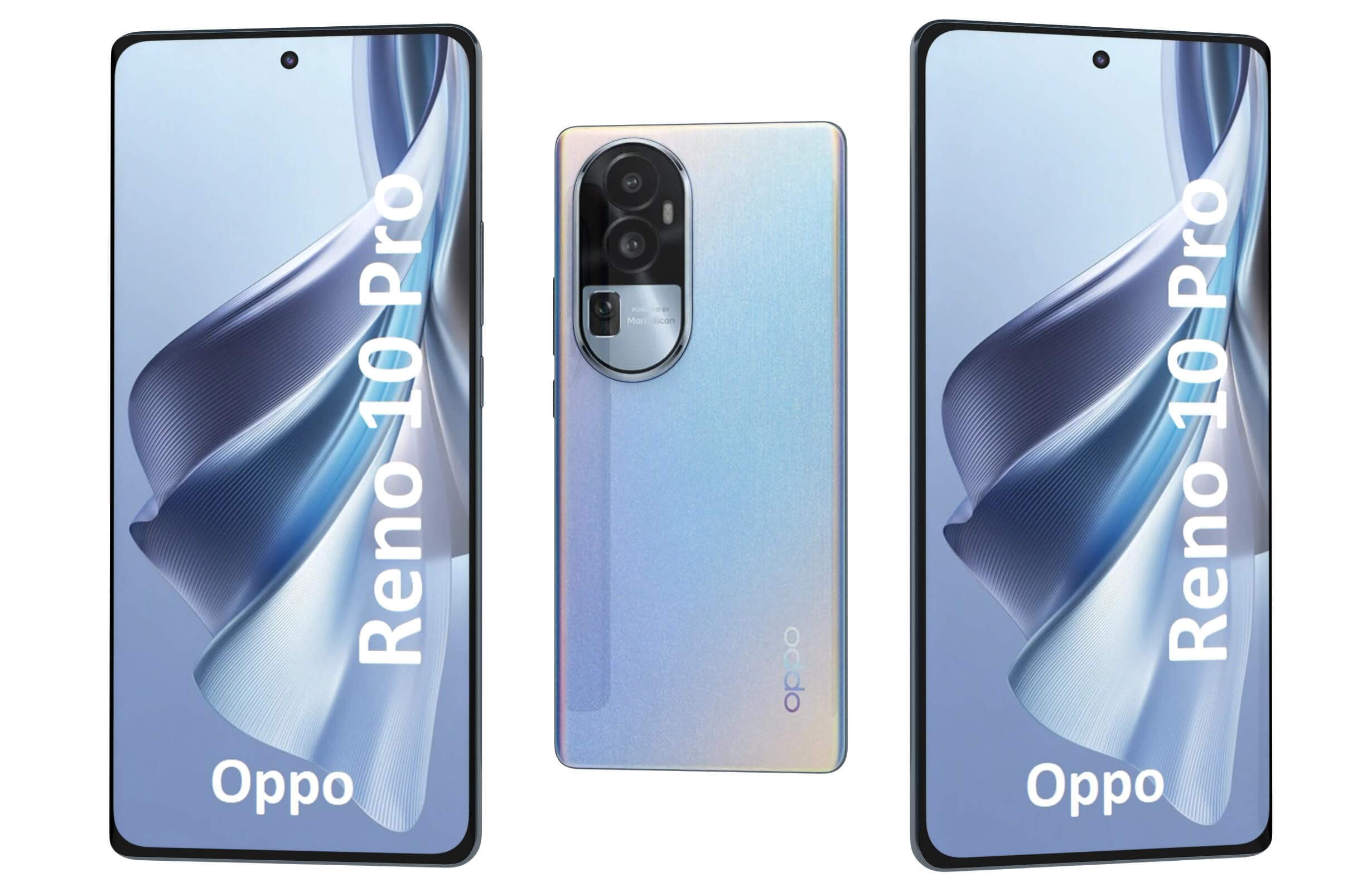 Oppo Reno 10 Pro All Colors - 3D Model by Rever_Art
