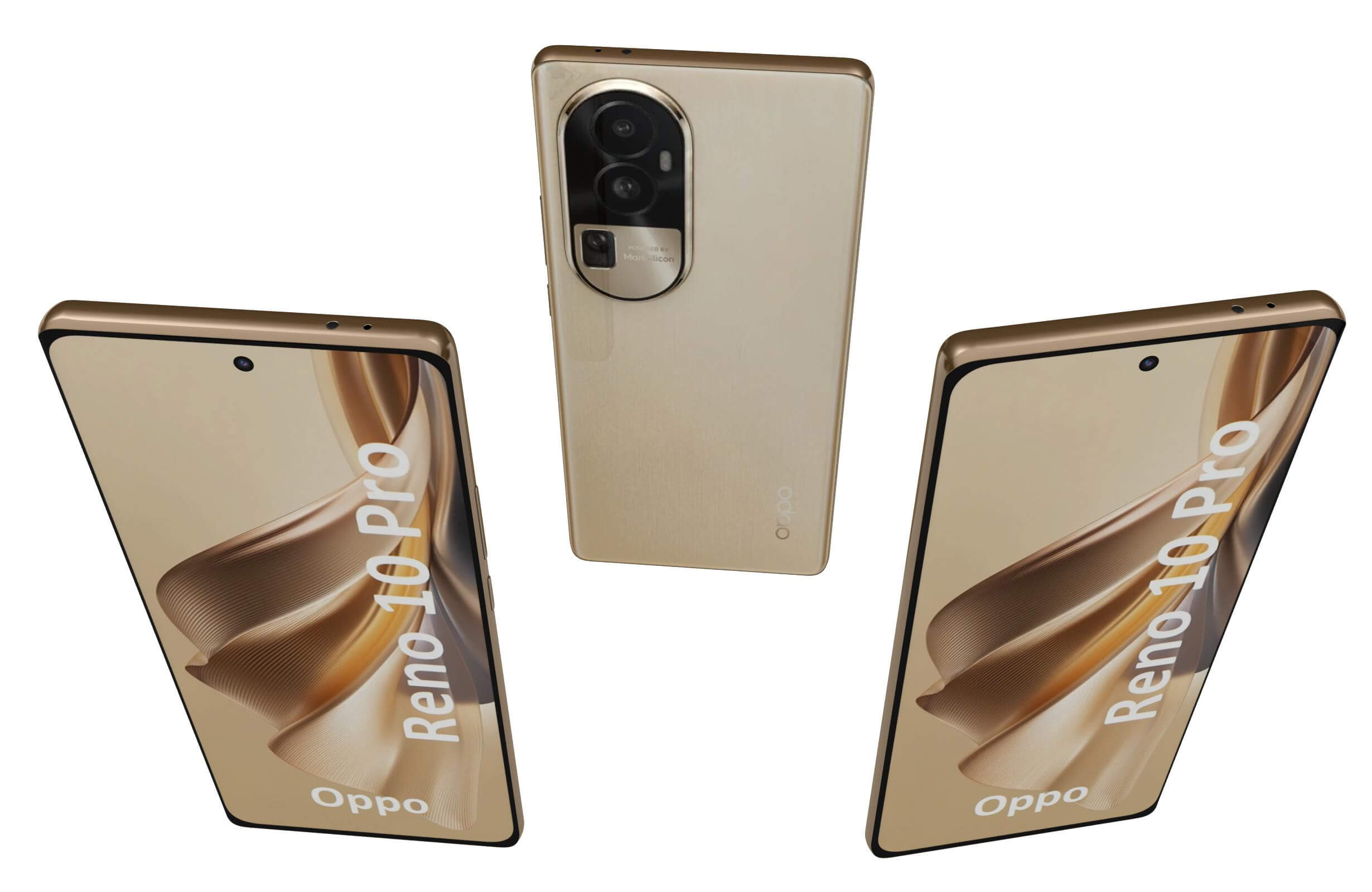 Oppo Reno 10 Pro All Colors - 3D Model by Rever_Art