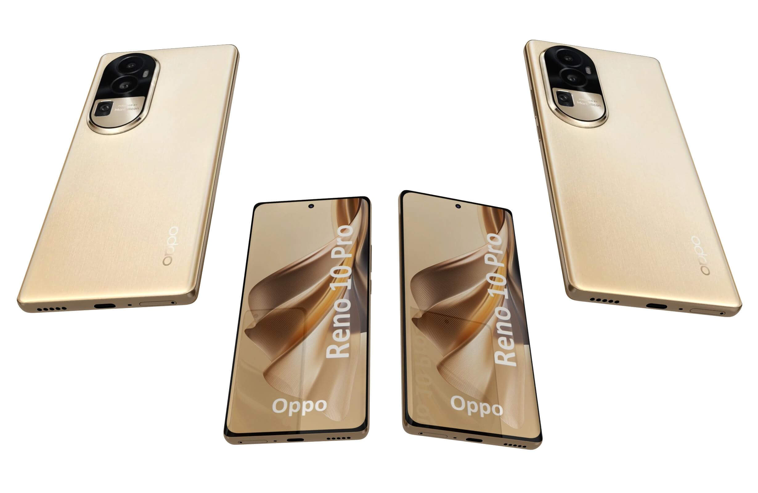 Oppo Reno 10 Pro All Colors - 3D Model by Rever_Art