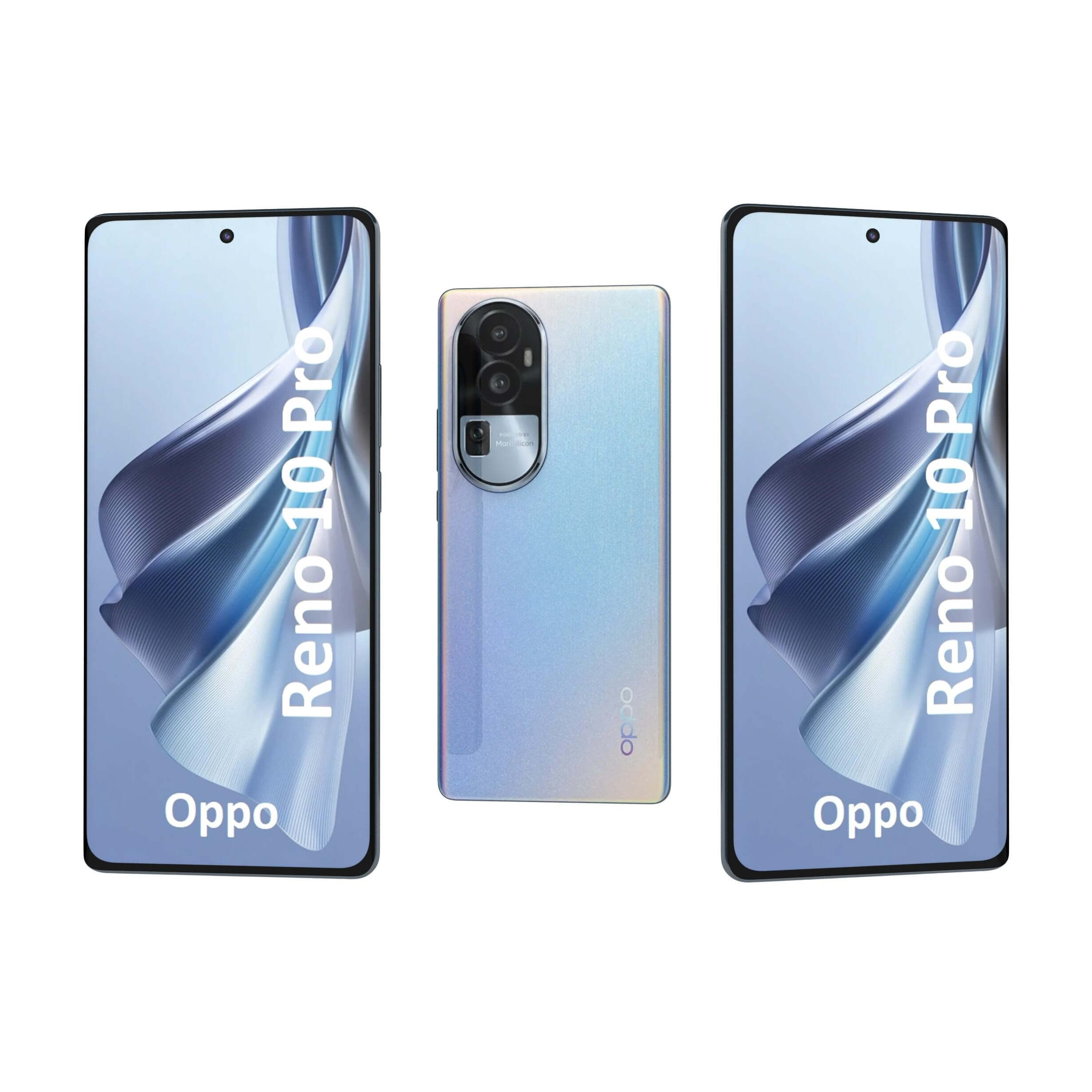 Oppo Reno 10 Pro Blue - 3D Model by Rever_Art