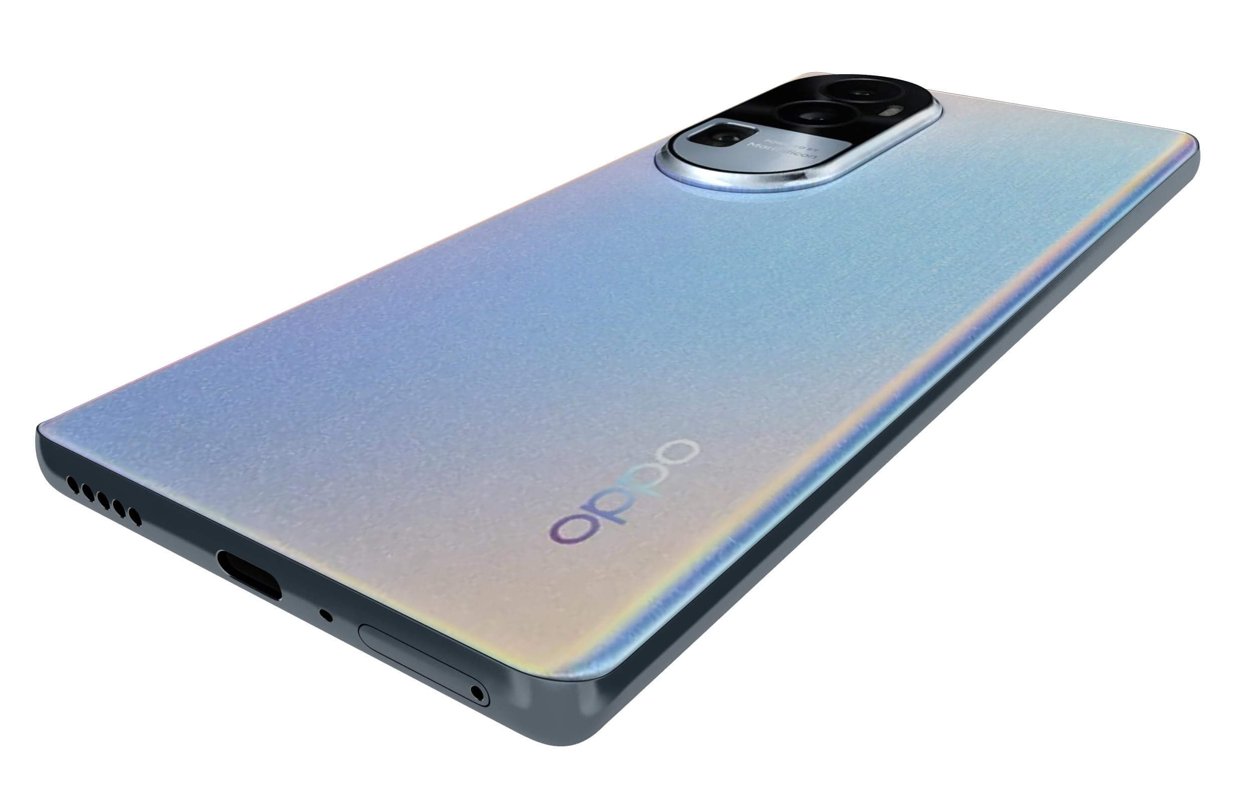 Oppo Reno 10 Pro Blue - 3D Model by Rever_Art