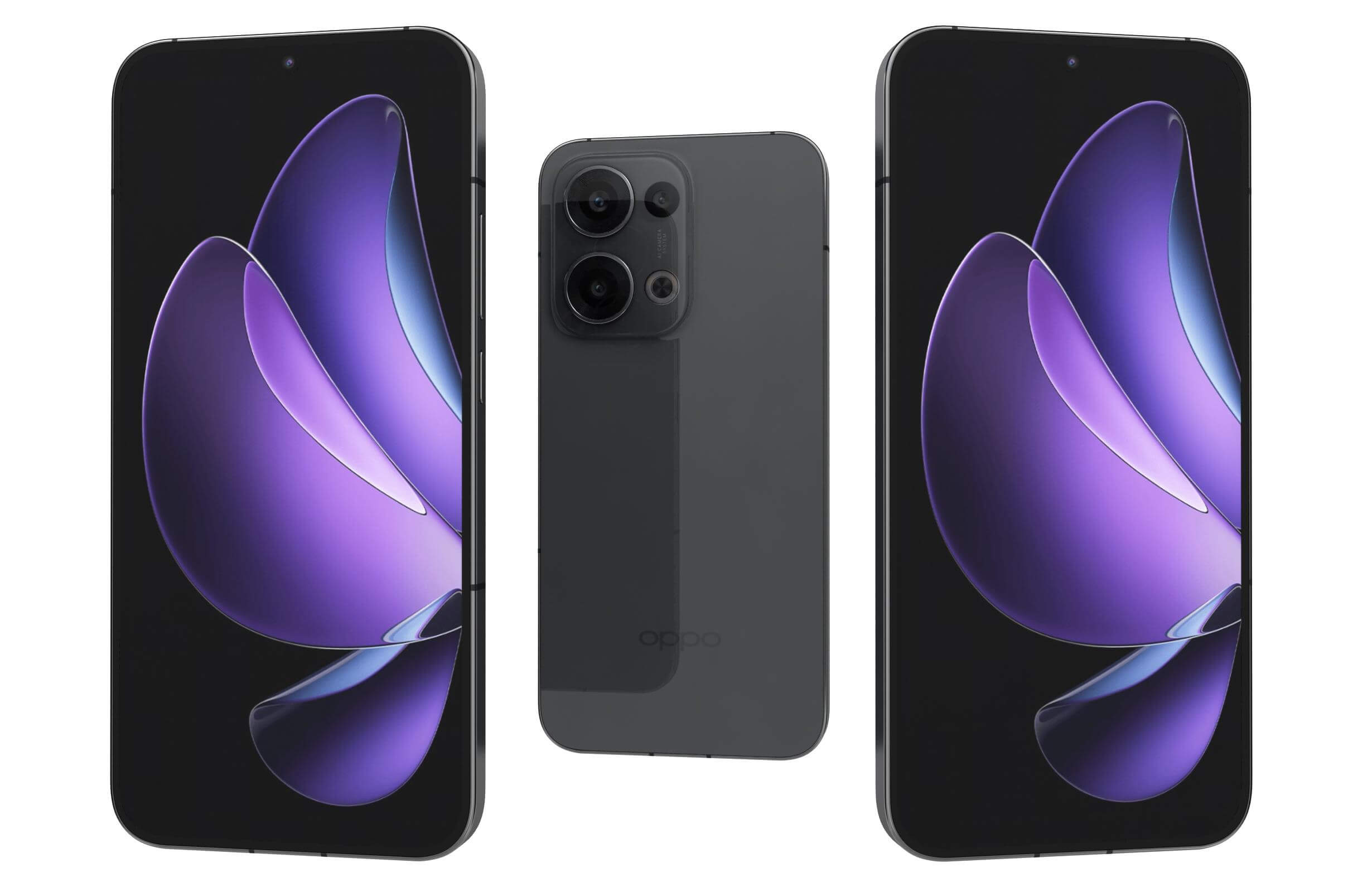 Oppo Reno 13 All Colors - 3D Model by Rever_Art