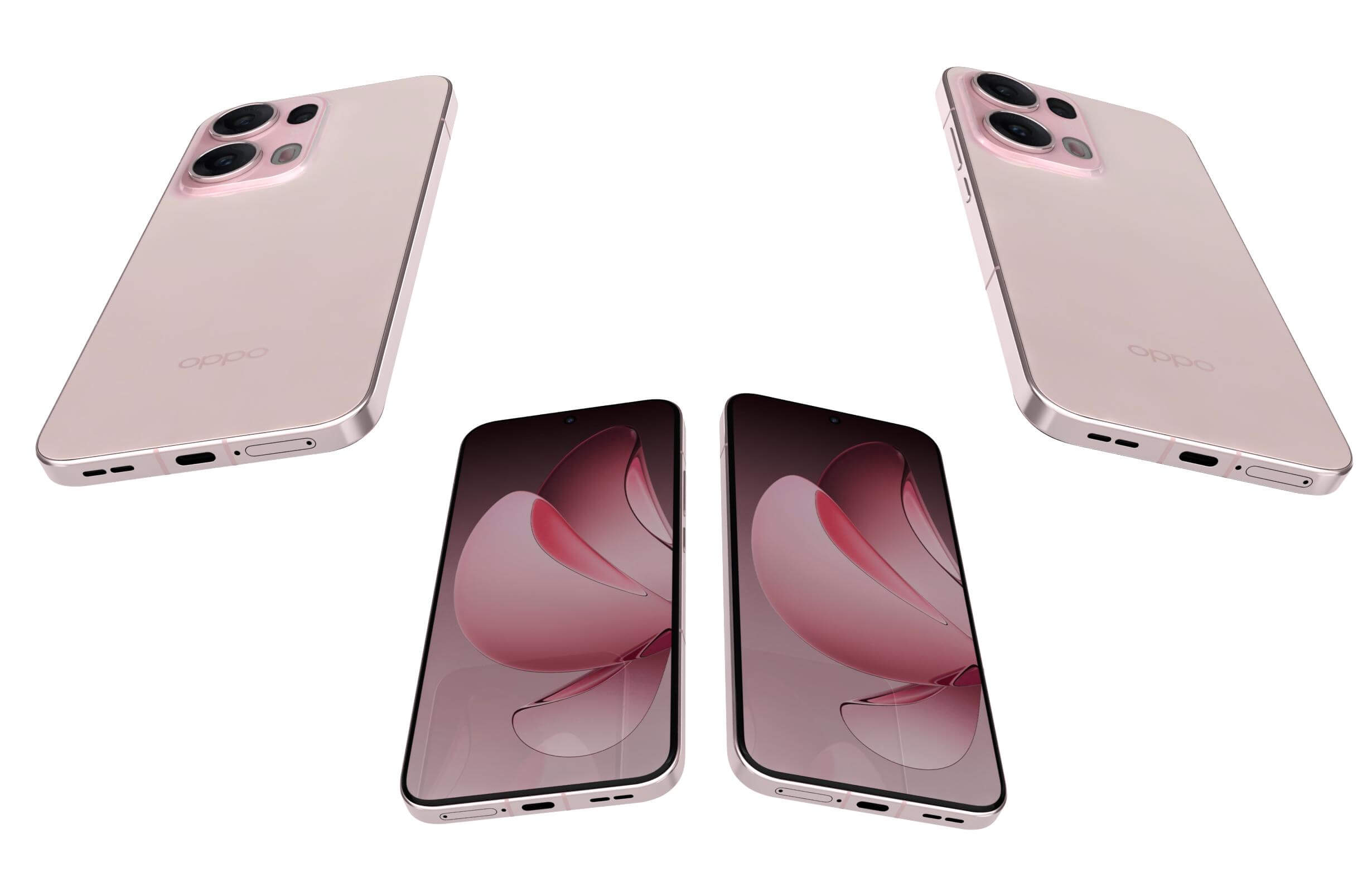 Oppo Reno 13 Pro All Colors - 3D Model by Rever_Art
