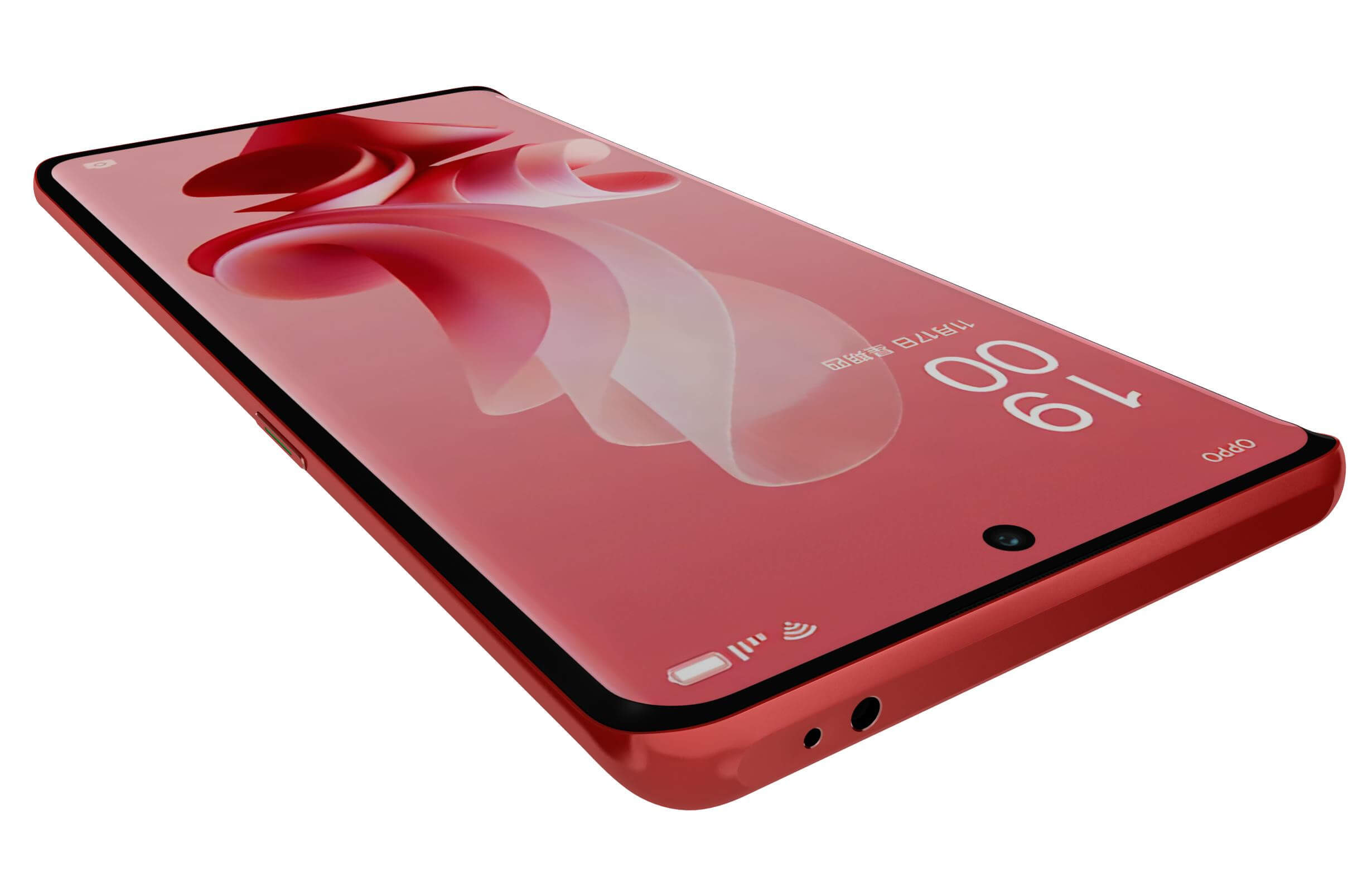 Oppo Reno 9 Red - 3D Model by Rever_Art
