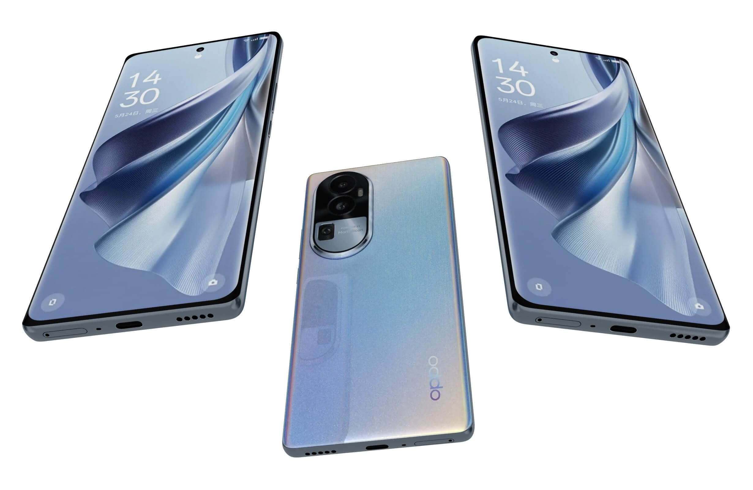 Oppo Reno10 All Colors - 3D Model by Rever_Art