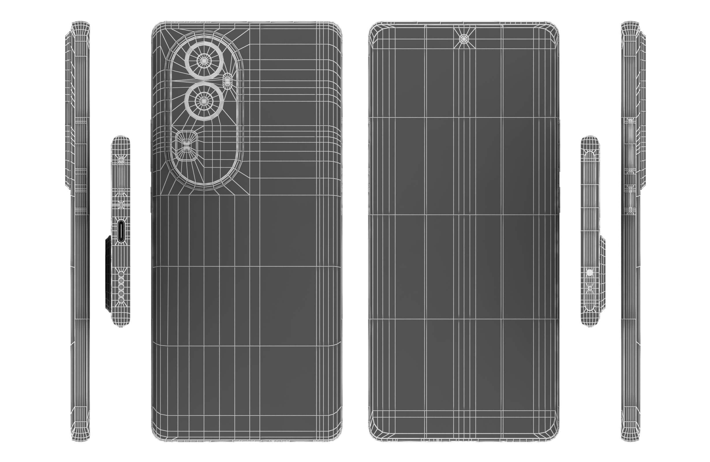 Oppo Reno10 All Colors - 3D Model by Rever_Art