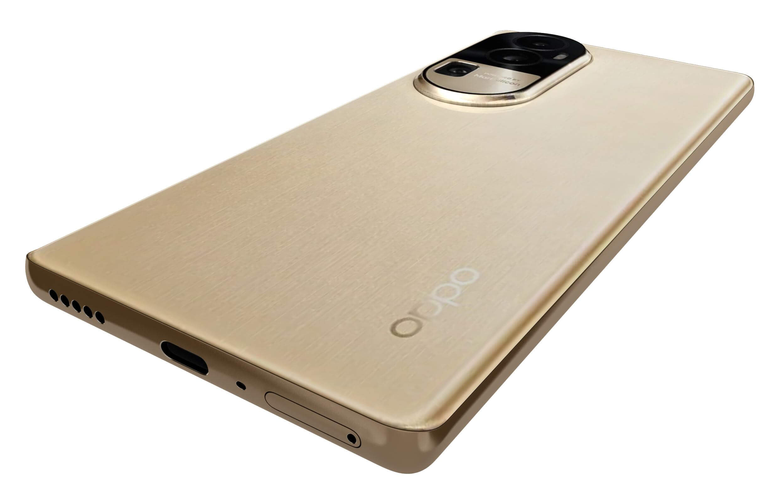 Oppo Reno10 Gold - 3D Model by Rever_Art