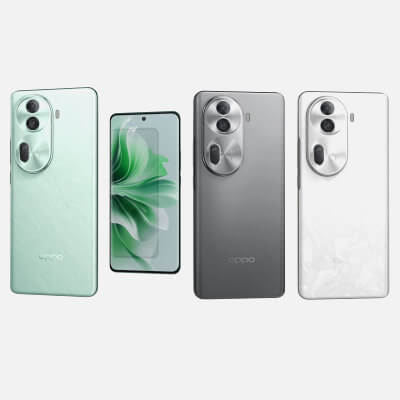 Oppo Reno 11 All Colors - 3D Model by Rever_Art