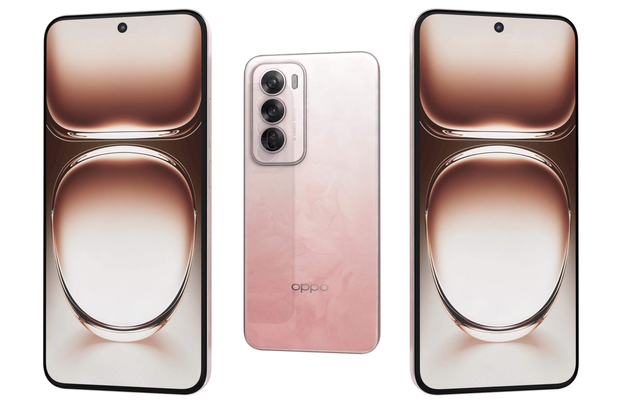 Oppo Reno12 All Colors - 3D Model by Rever_Art