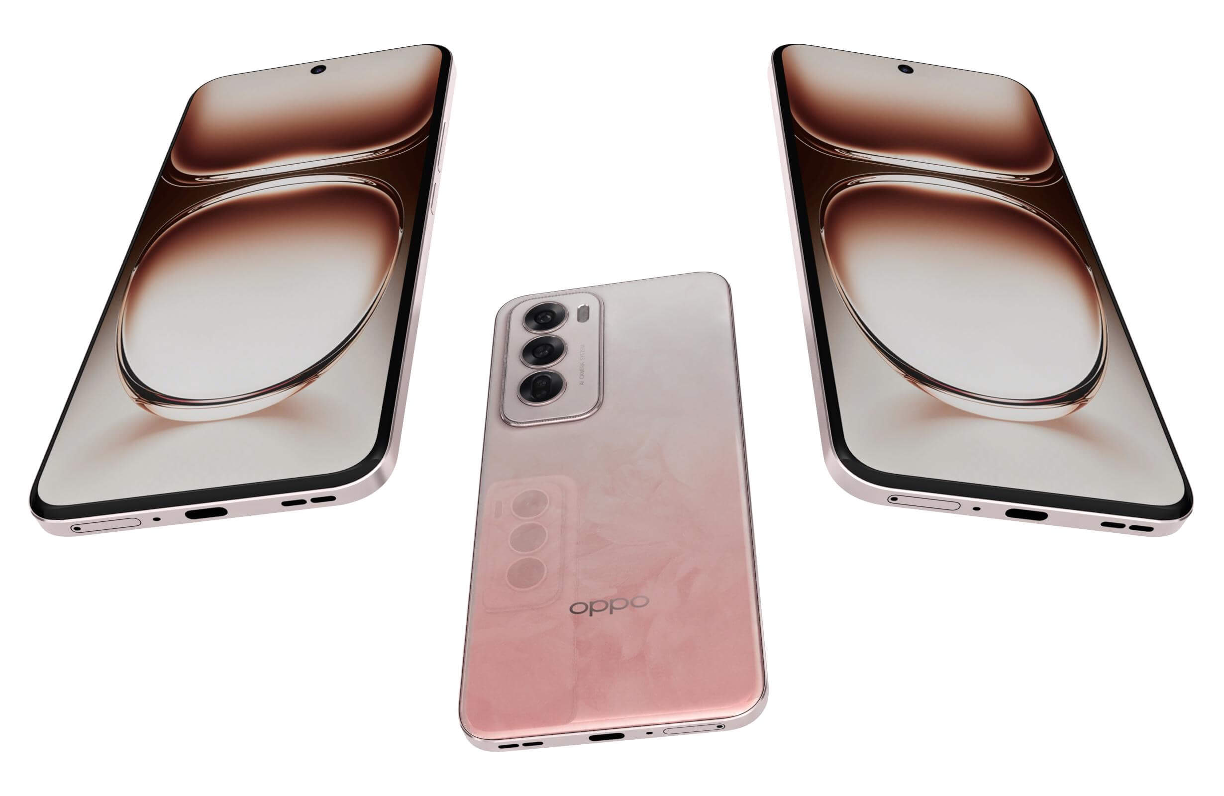 Oppo Reno12 All Colors - 3D Model by Rever_Art
