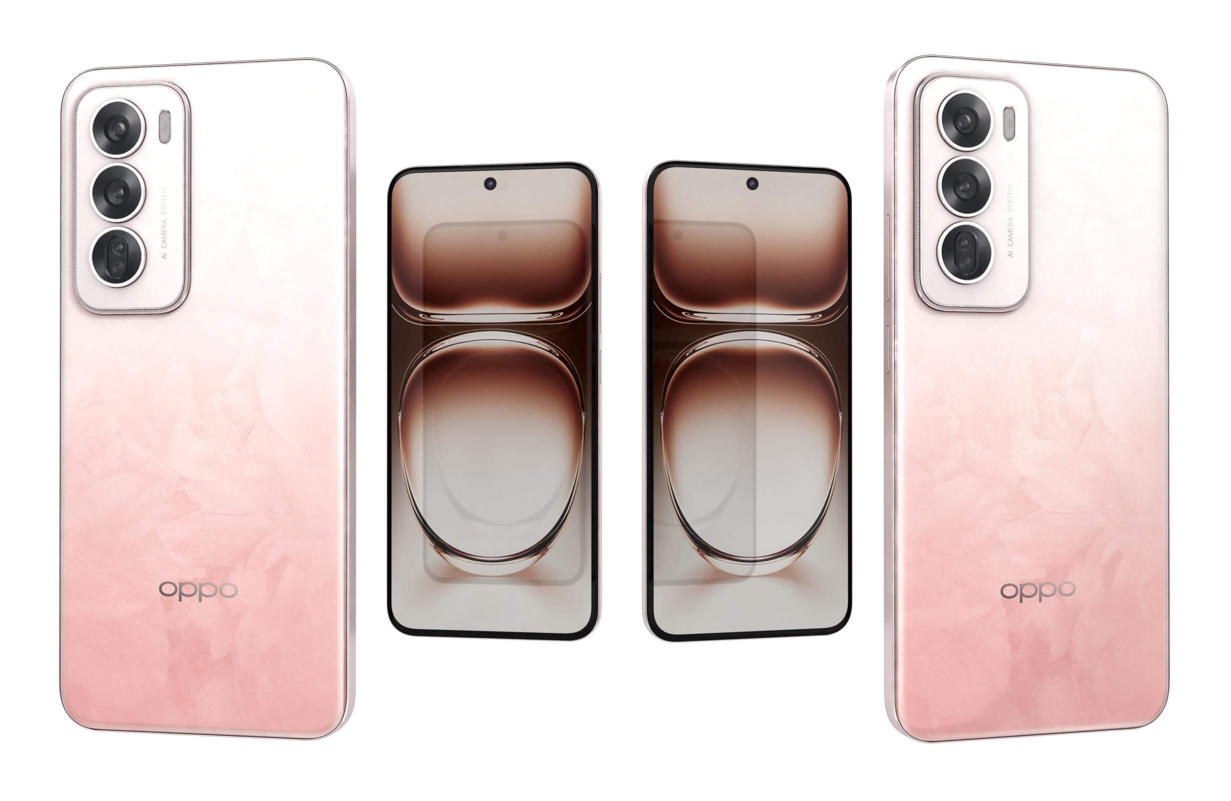 Oppo Reno12 All Colors - 3D Model by Rever_Art
